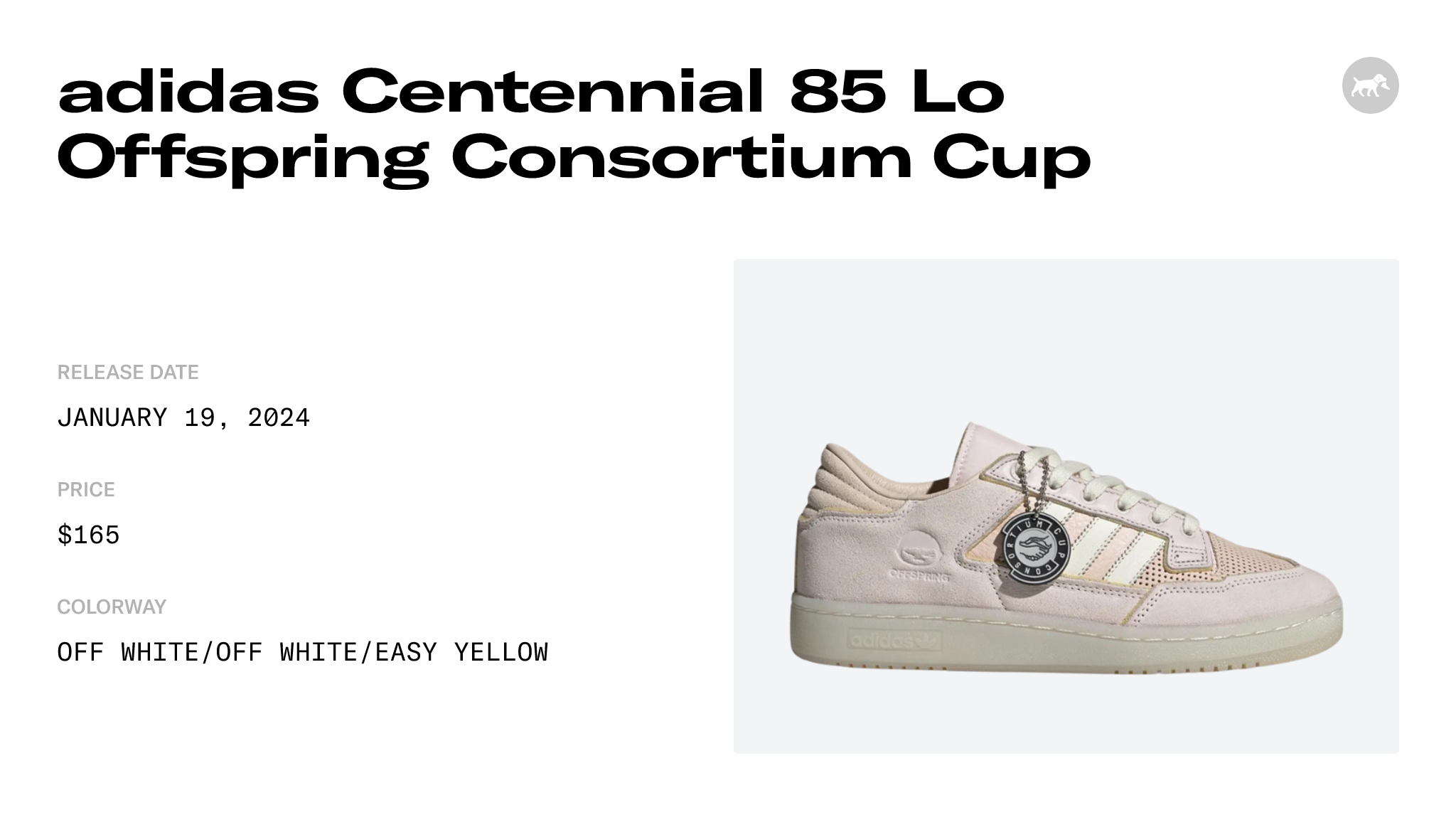 adidas Centennial 85 Lo Offspring Consortium Cup - ID5492