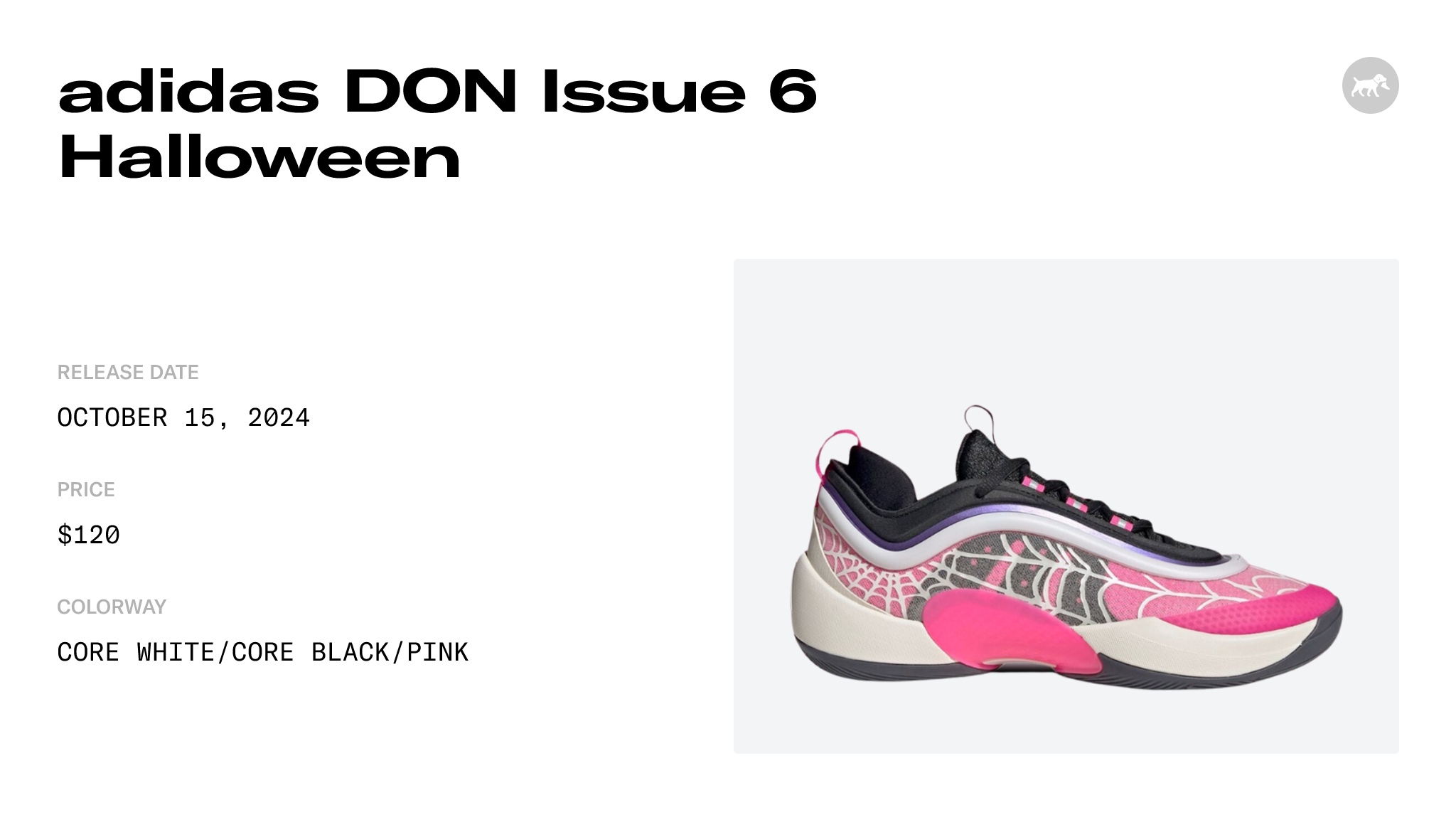 adidas DON Issue 6 Halloween - IH3572 Release Info
