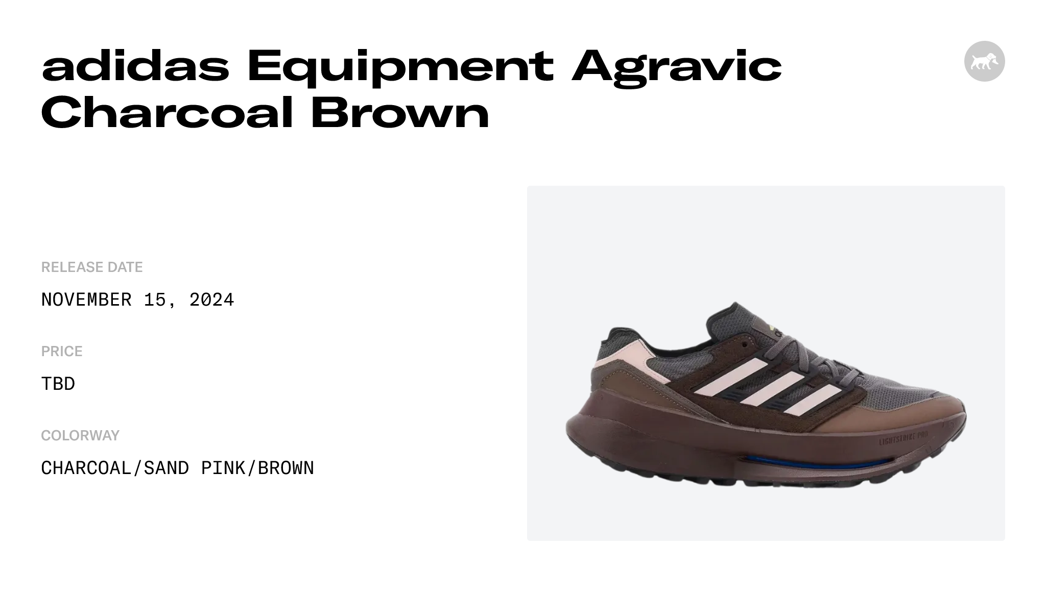 adidas Equipment Agravic Charcoal Brown - JH6113 Raffles & Where to Buy