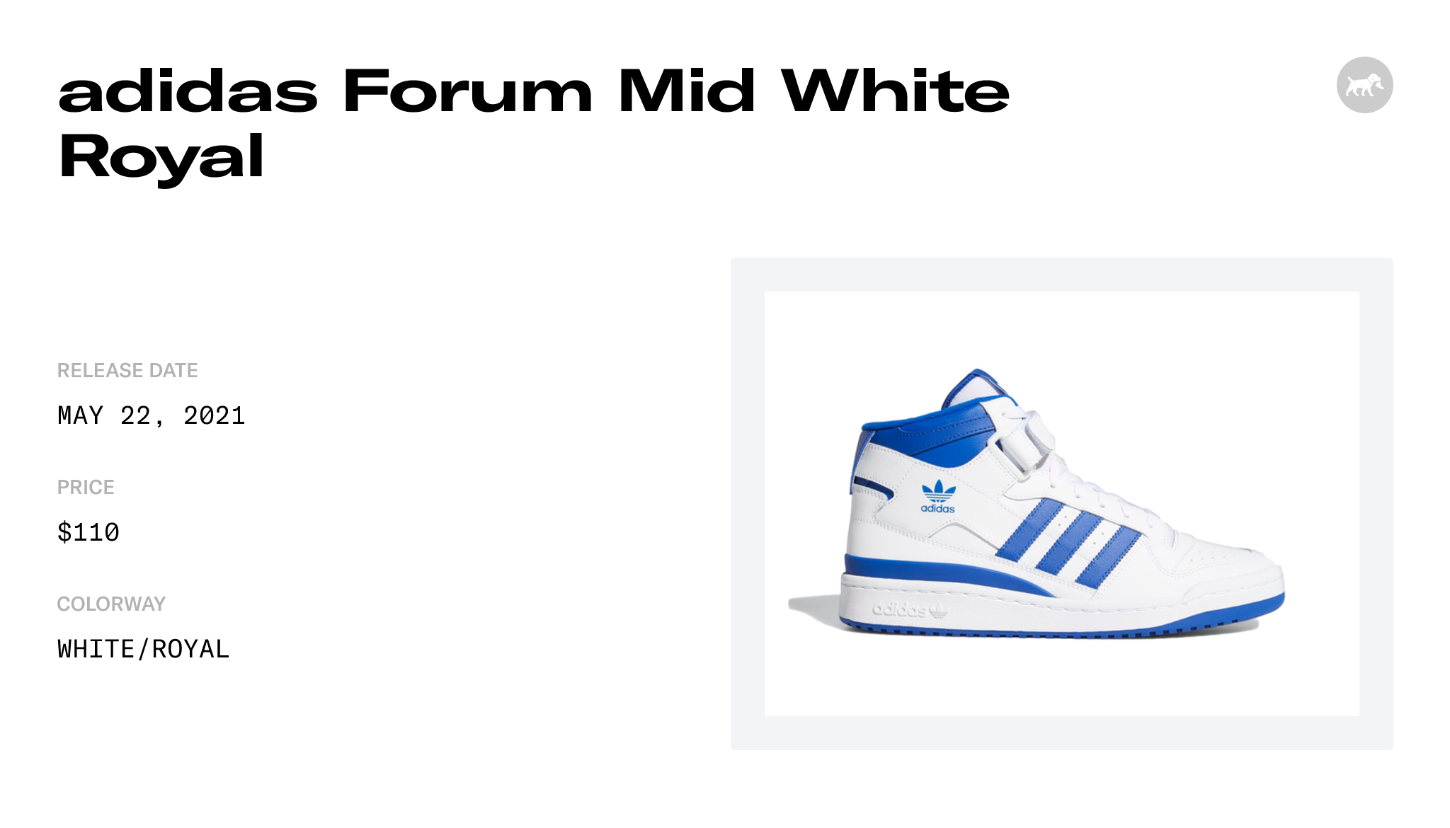 adidas Forum Mid White Royal - FY4976 Raffles & Where to Buy