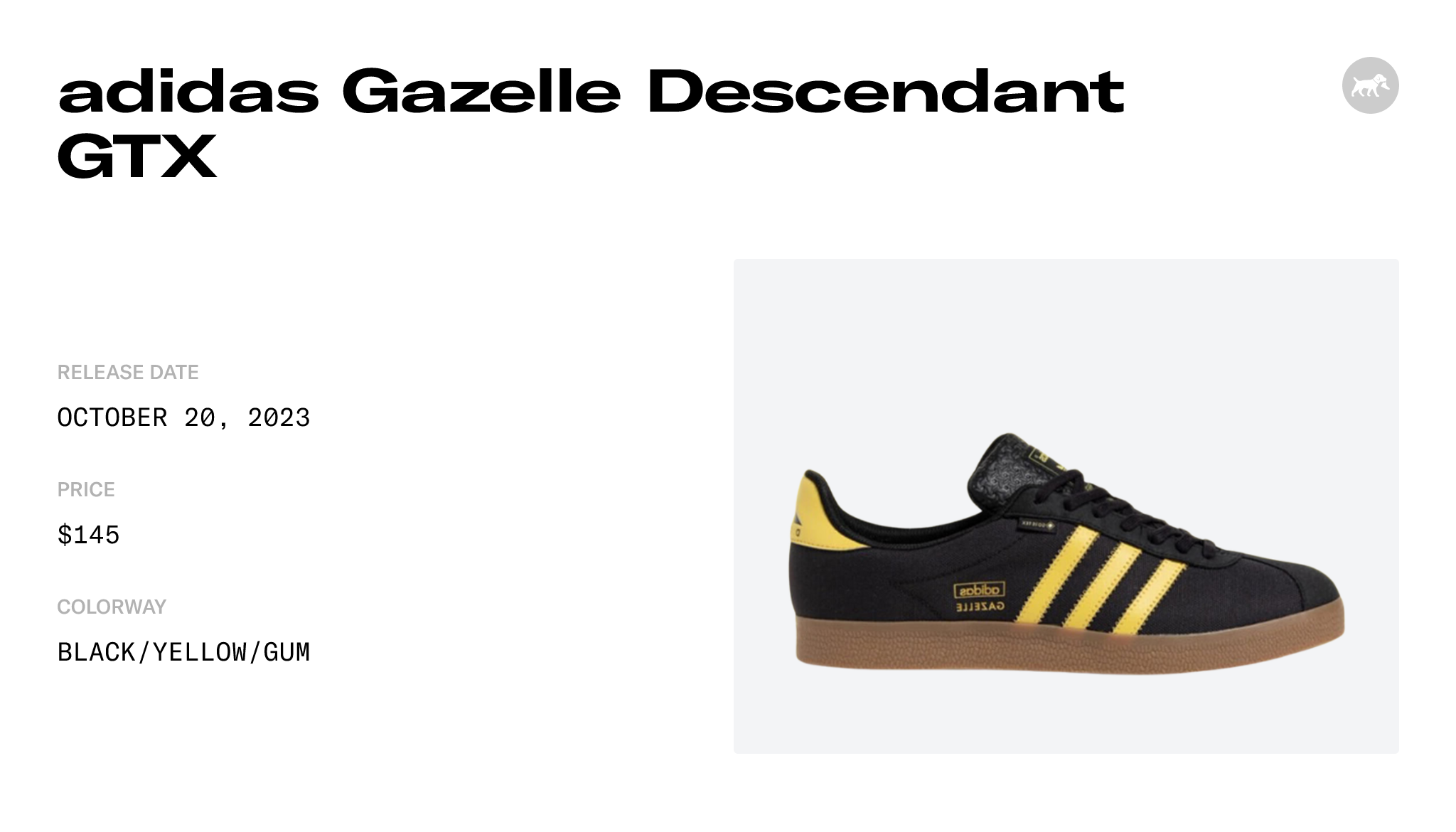 adidas Gazelle Descendant GTX - IE8480 Raffles & Where to Buy