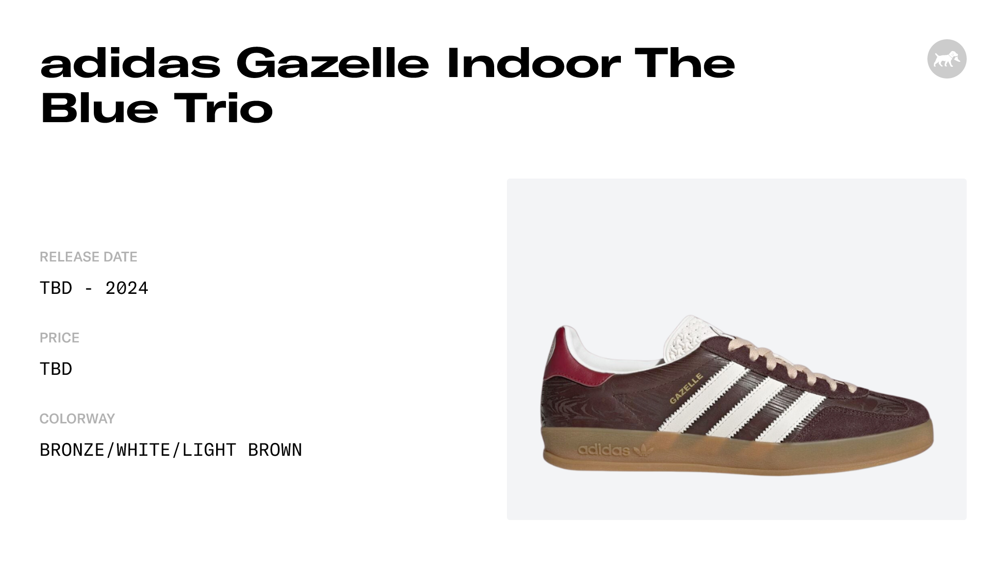 adidas Gazelle Indoor The Blue Trio - JP5671 Release Info
