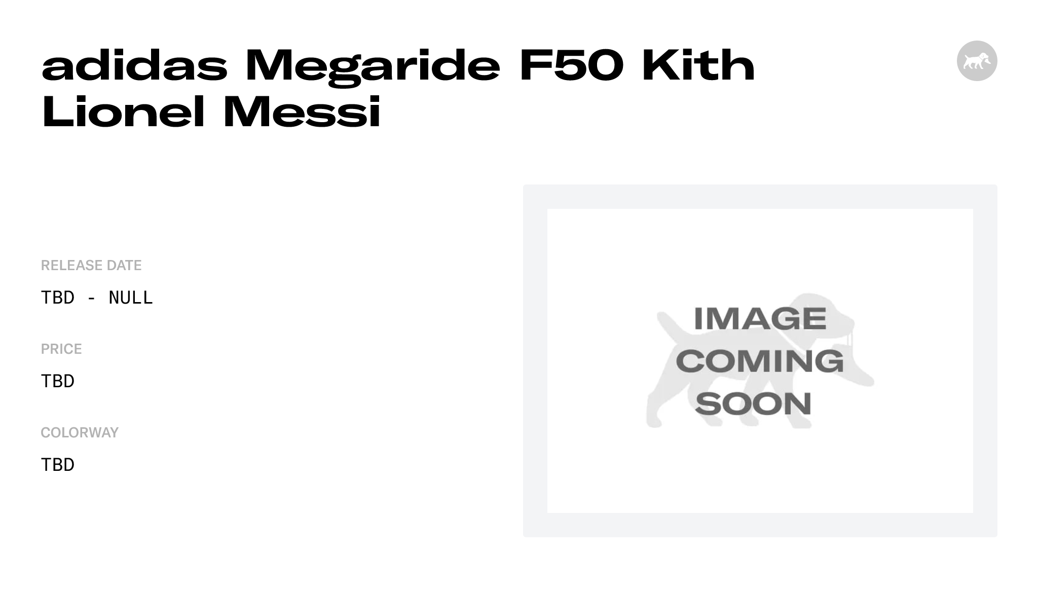 adidas Megaride F50 Kith Lionel Messi Release Info