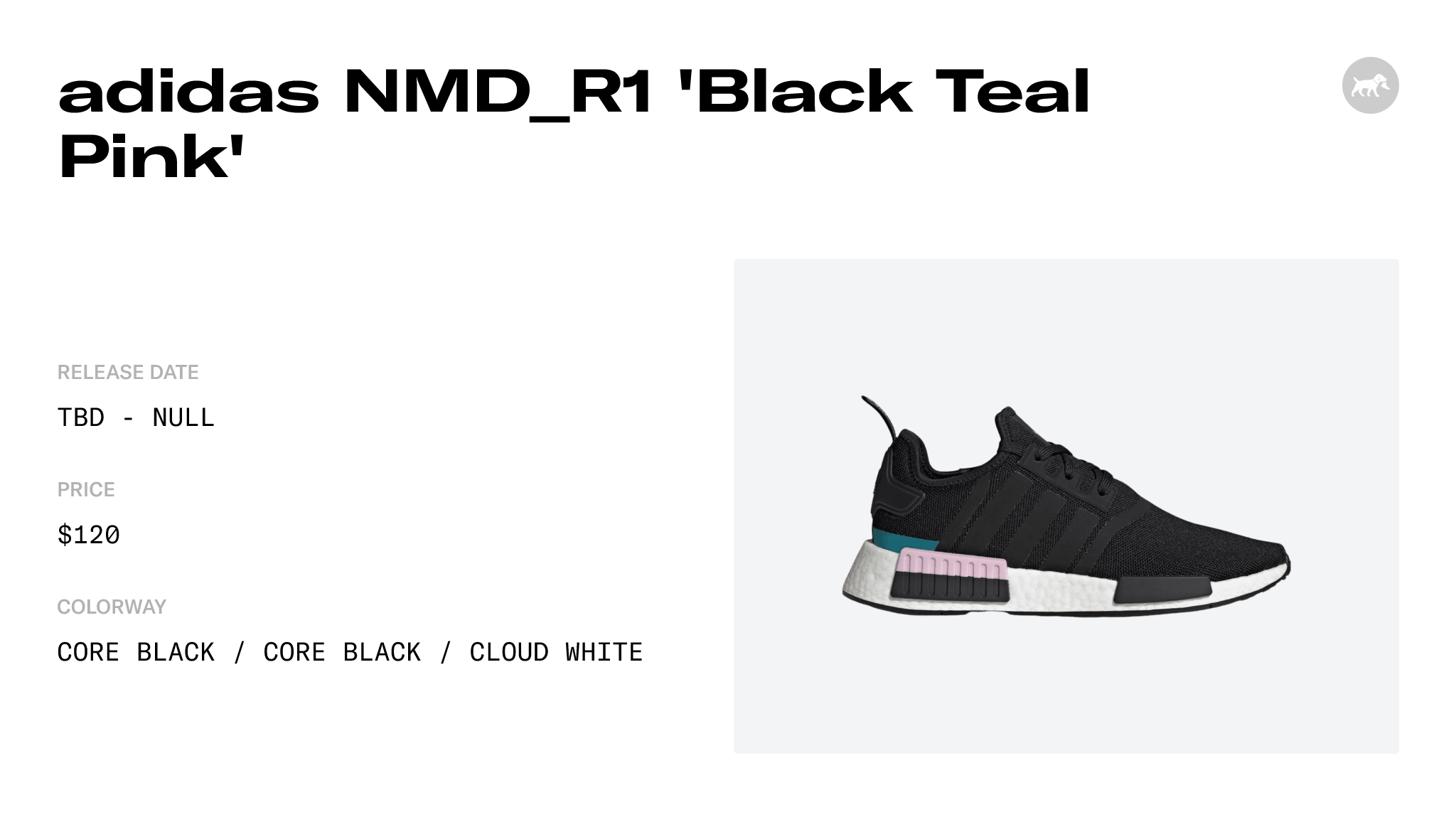 adidas NMD_R1 'Black Teal Pink' - IG3077 Release Info