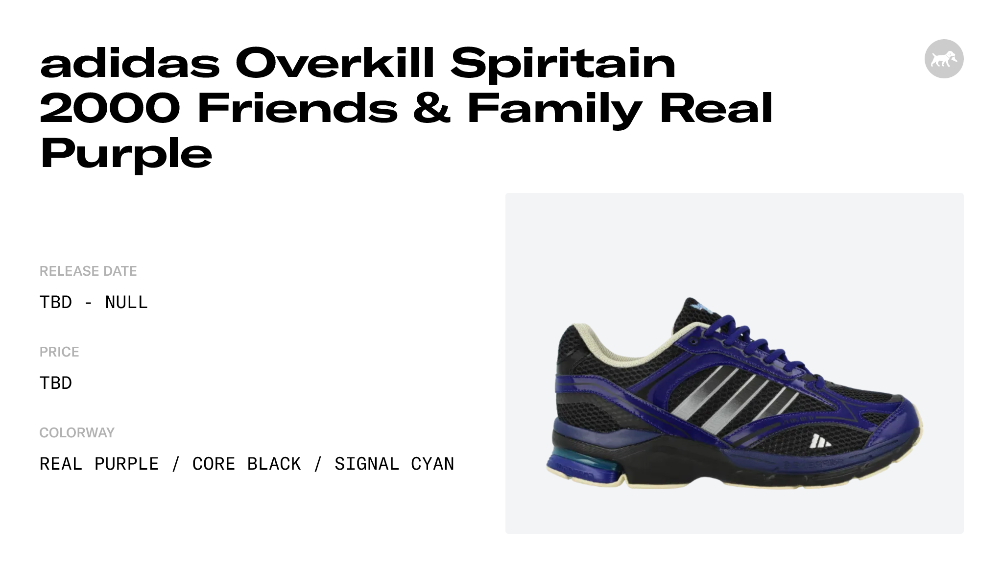 adidas Overkill Spiritain 2000 Friends & Family Real Purple - KJ9617 ...