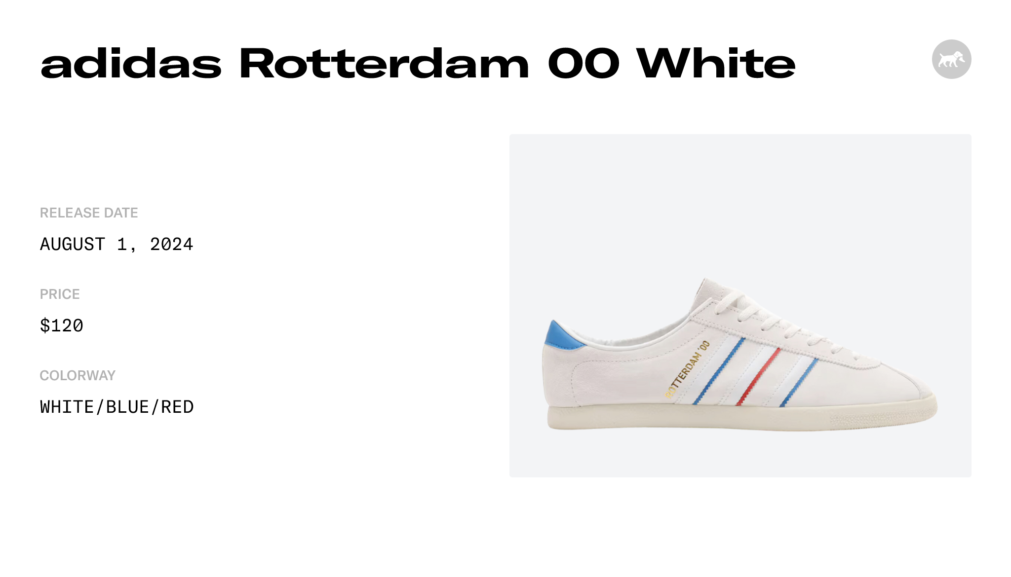 adidas Rotterdam 00 White - IH4776 Raffles & Where to Buy