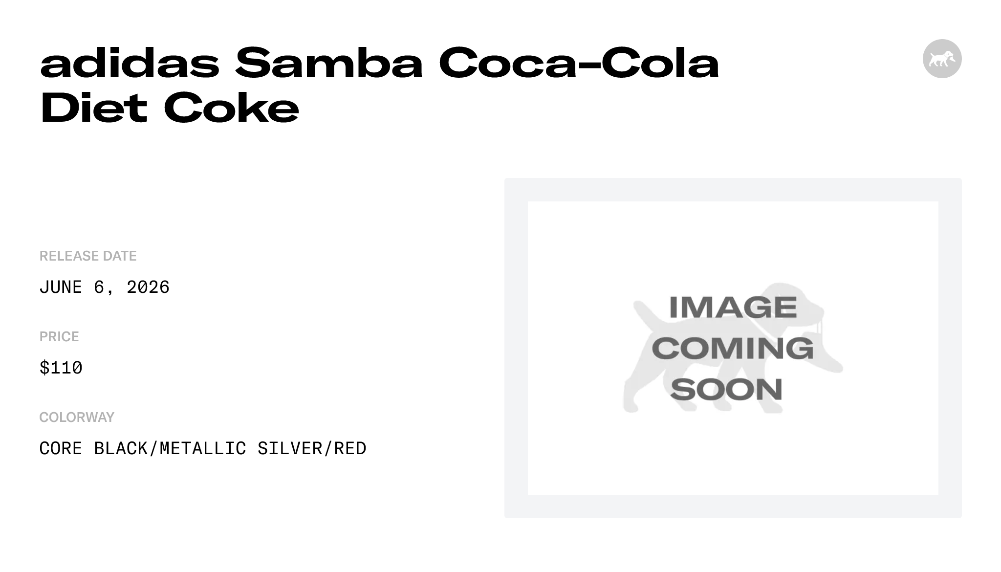 adidas Samba Coca-Cola Diet Coke - KH6880 Release Info