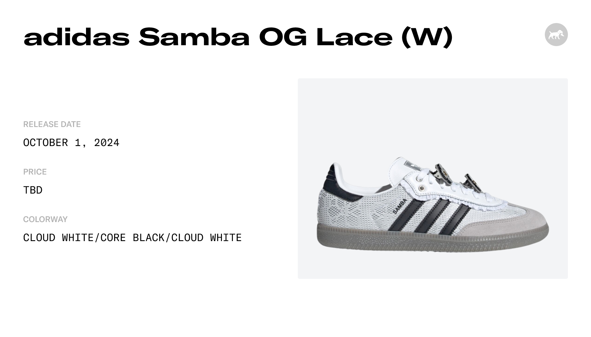 adidas Samba OG Lace (W) - IH3371 Release Date, Raffles & Where To Buy