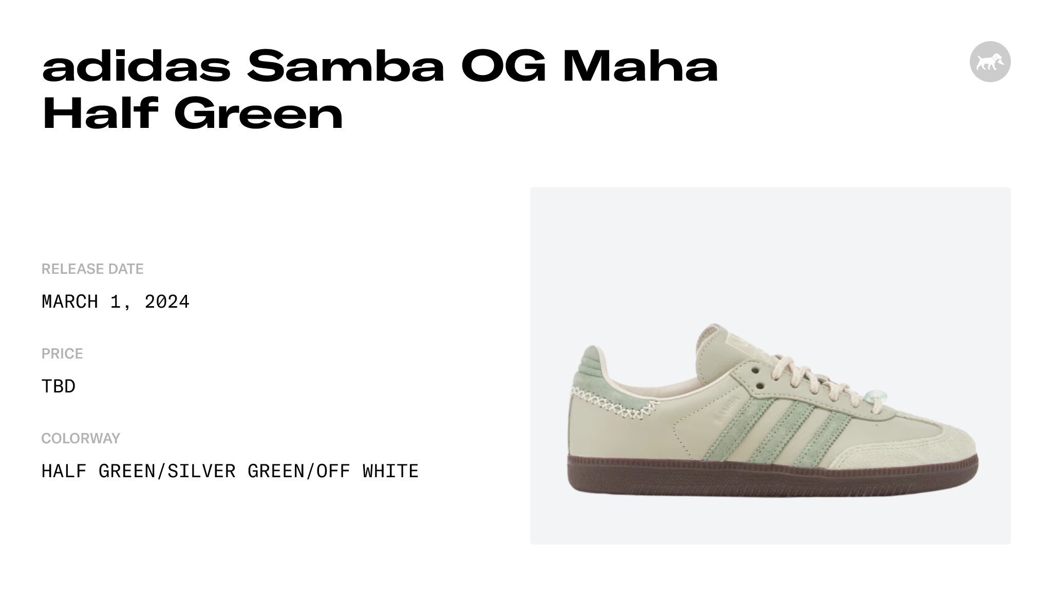 adidas Samba OG Maha Half Green - IE0967 Raffles & Where to Buy