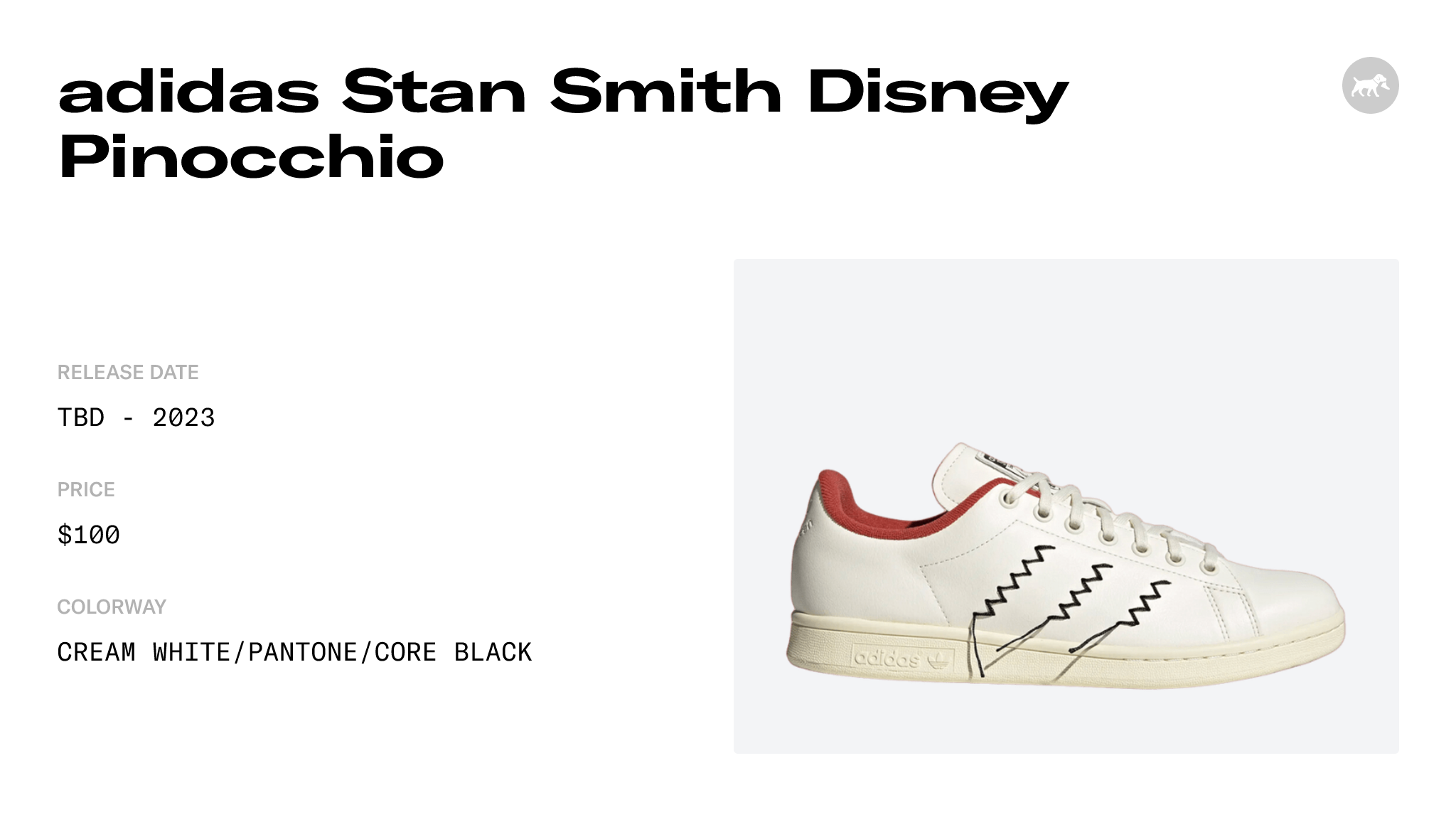 adidas Stan Smith Disney Pinocchio - HP5580 Release Info