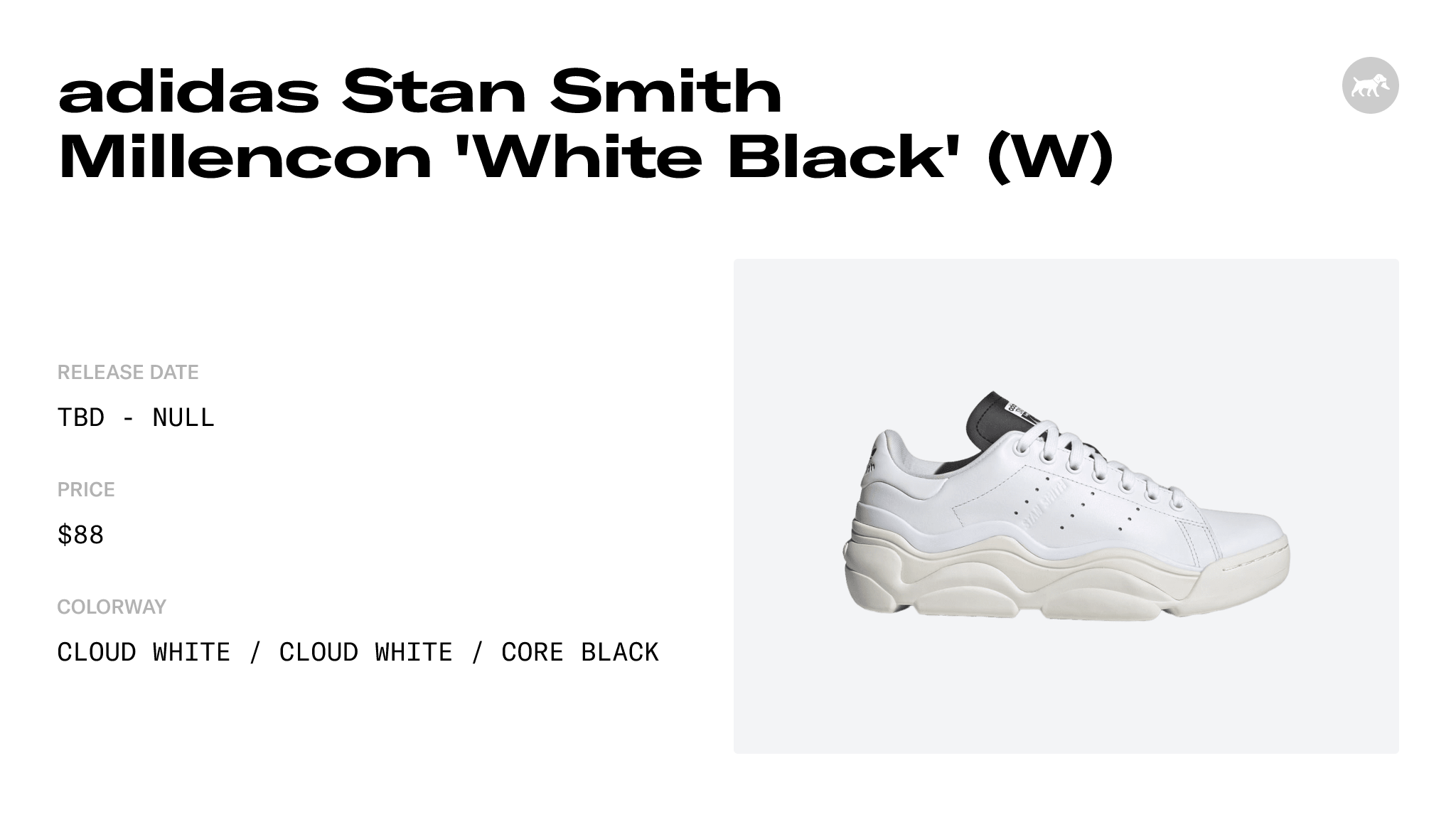 adidas Stan Smith Millencon 'White Black' (W) - HQ6041 Release Info