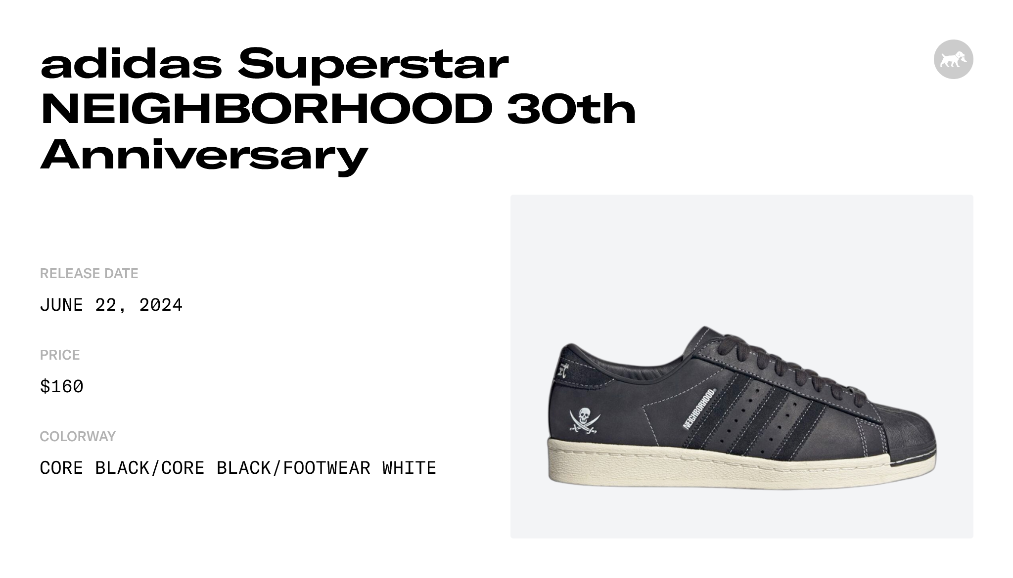 adidas Superstar NEIGHBORHOOD 30th Anniversary - ID8650