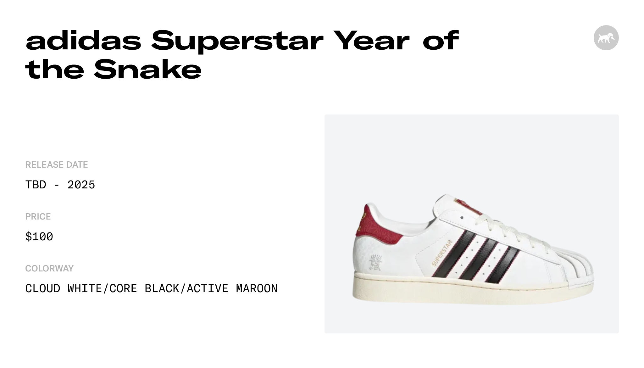 adidas Superstar Year of the Snake - JR8036 Release Info
