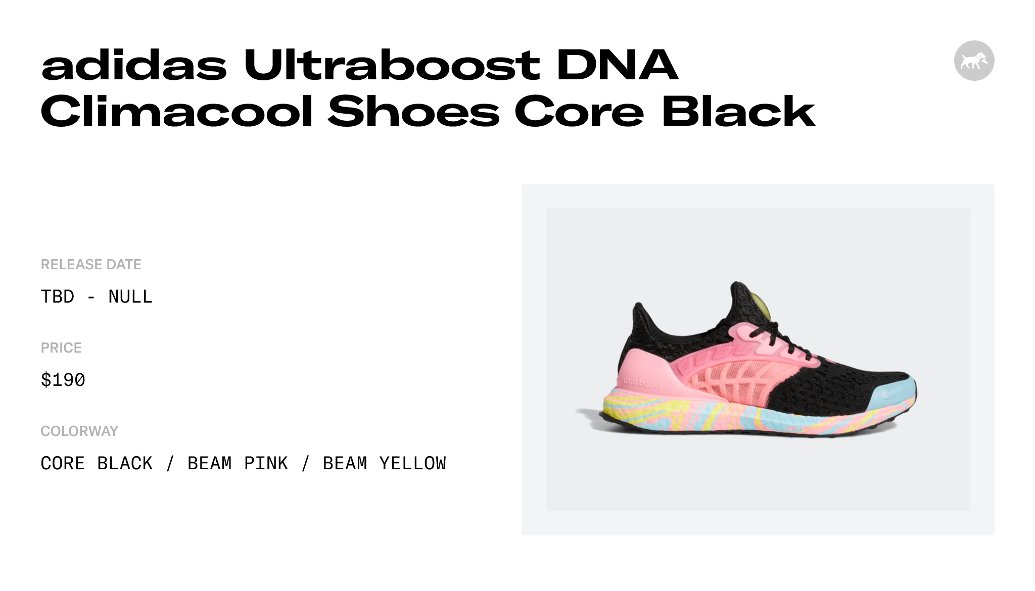 adidas Ultraboost DNA Climacool Shoes Core Black - GV8758 Release Info