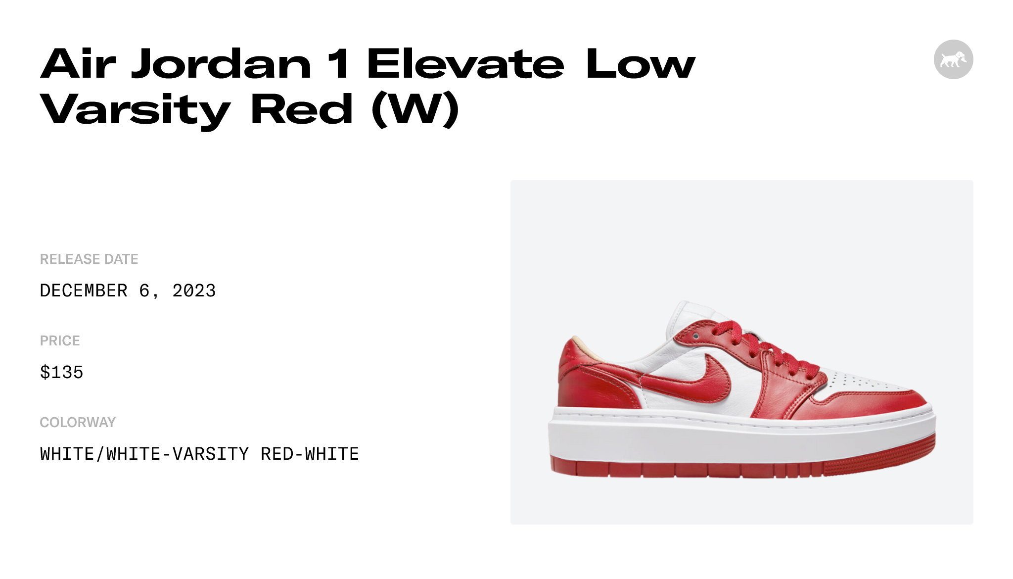 Air Jordan 1 Elevate Low Varsity Red (W) - DH7004-116