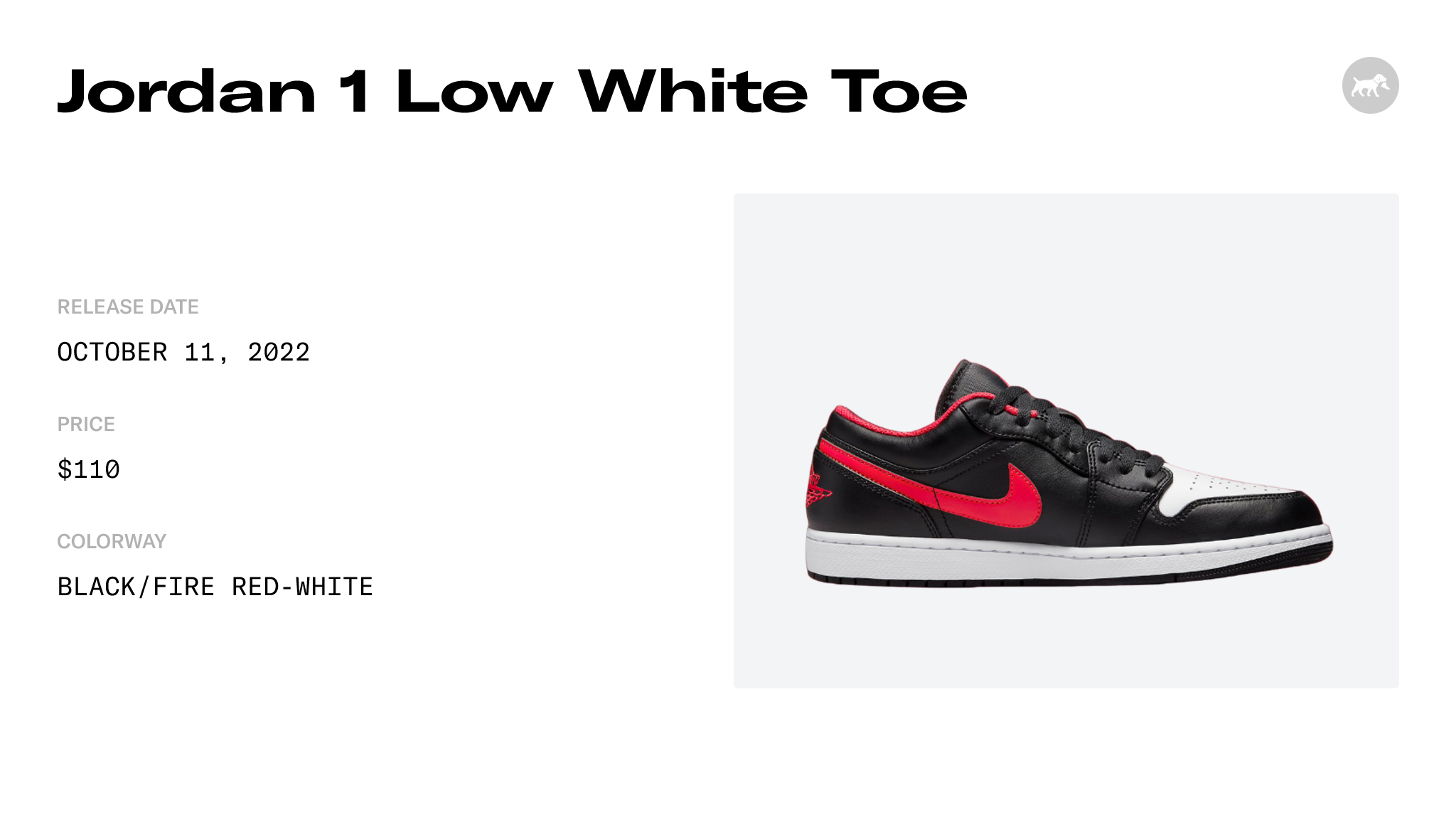 Jordan 1 Low White Toe - 553558-063 Raffles & Where to Buy