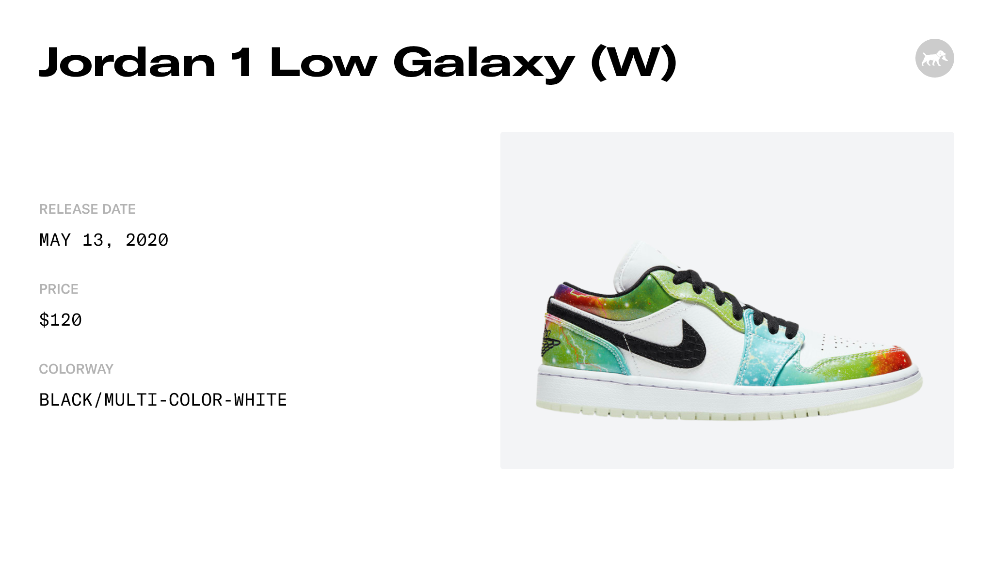 Jordan 1 Low Galaxy (W) - CW7310-909 Raffles & Where to Buy