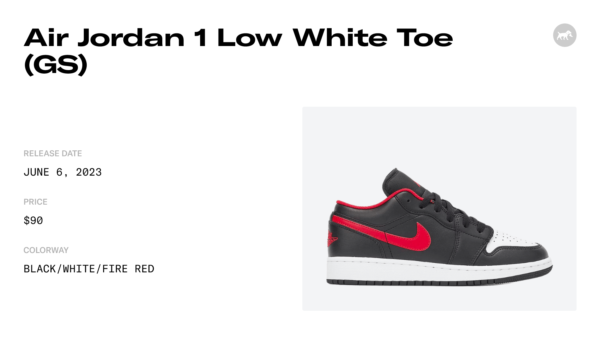 Air Jordan 1 Low White Toe (GS) - 553560-063 Raffles & Where to Buy