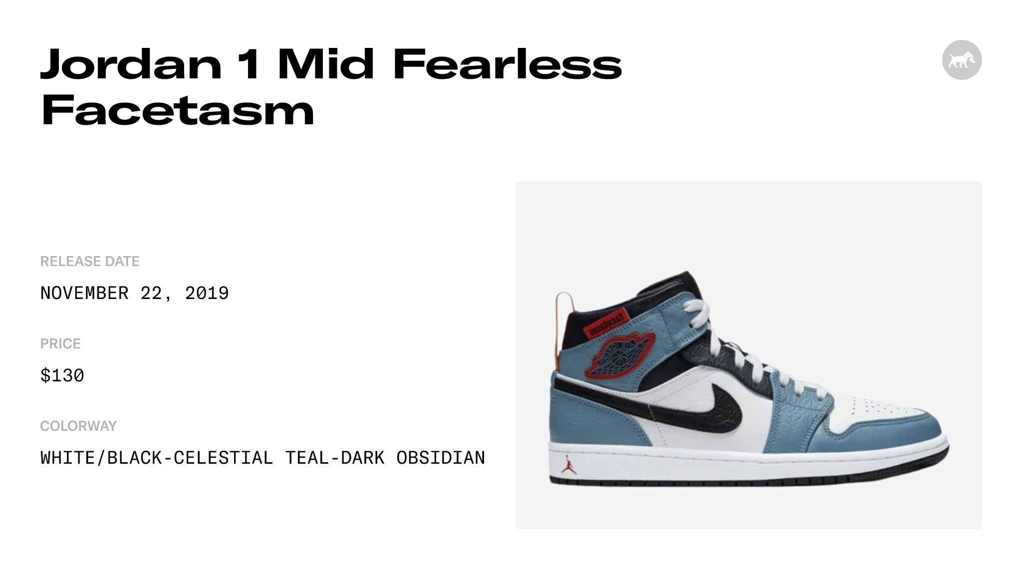 Jordan 1 Mid Fearless Facetasm - CU2802-100 Raffles & Where to Buy