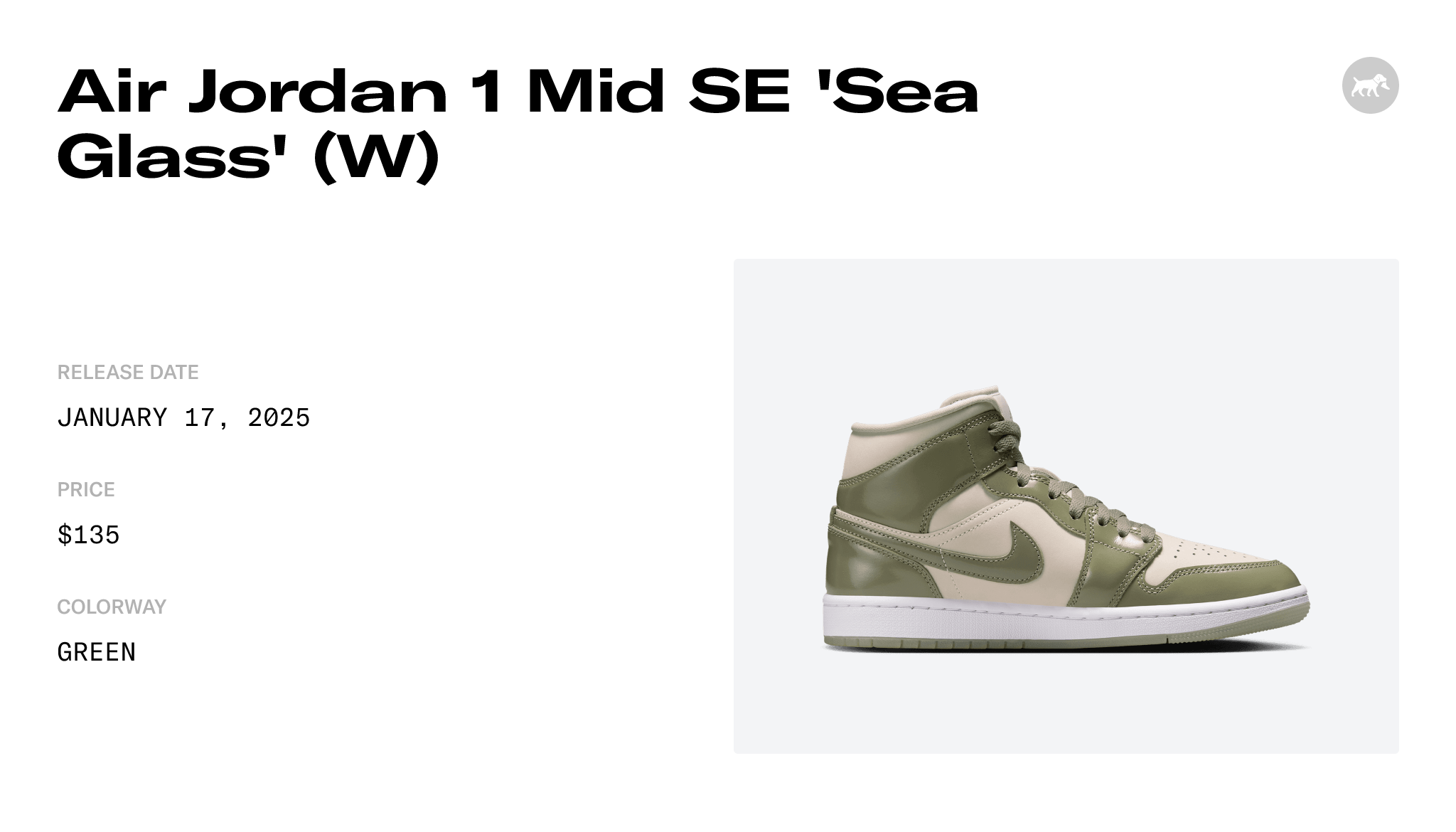 Air Jordan 1 Mid SE 'Sea Glass' (W) - HF4079-003 Raffles & Where to Buy