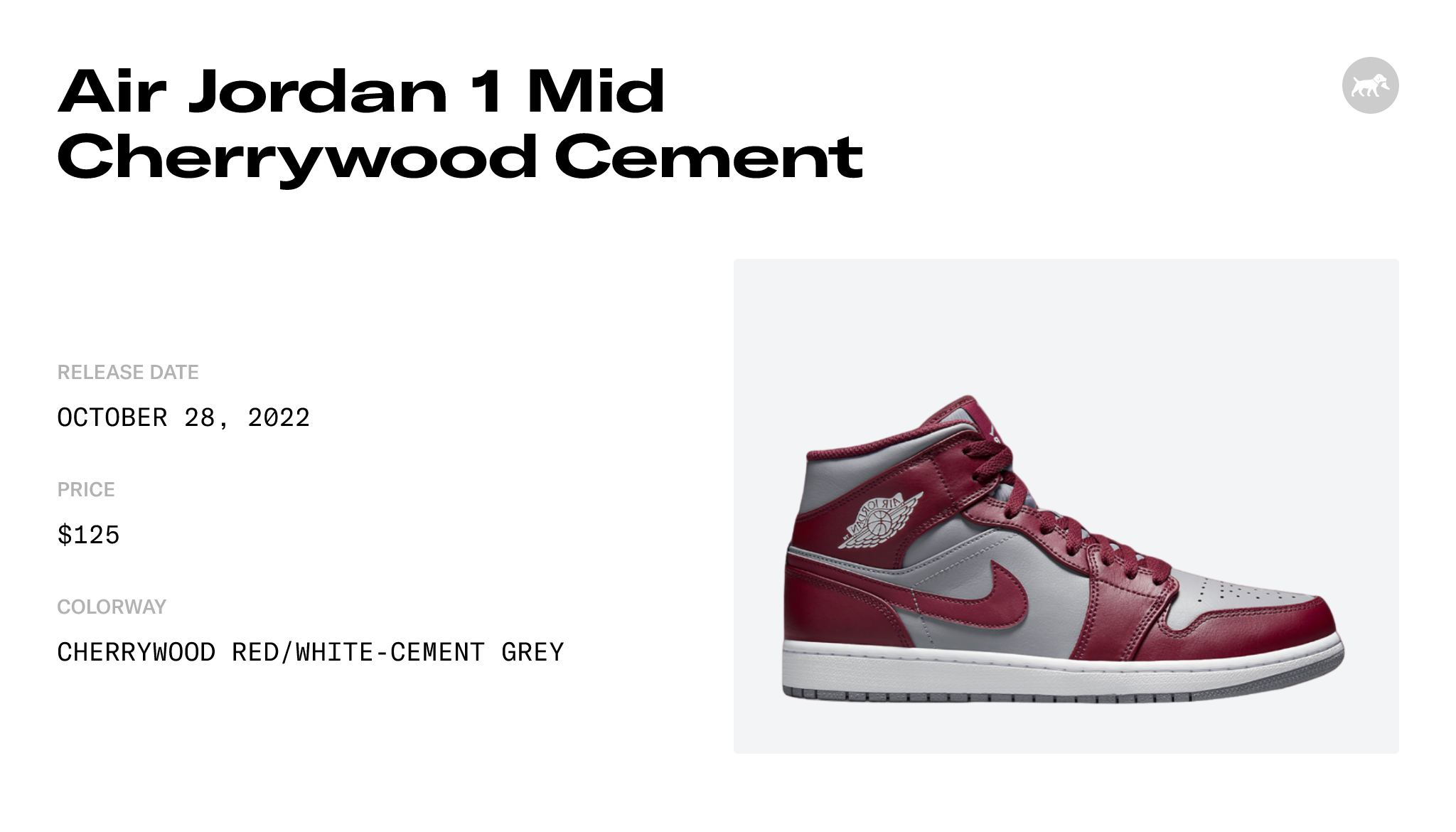 Air Jordan 1 Mid Cherrywood Cement - DQ8426-615 Raffles & Where to Buy