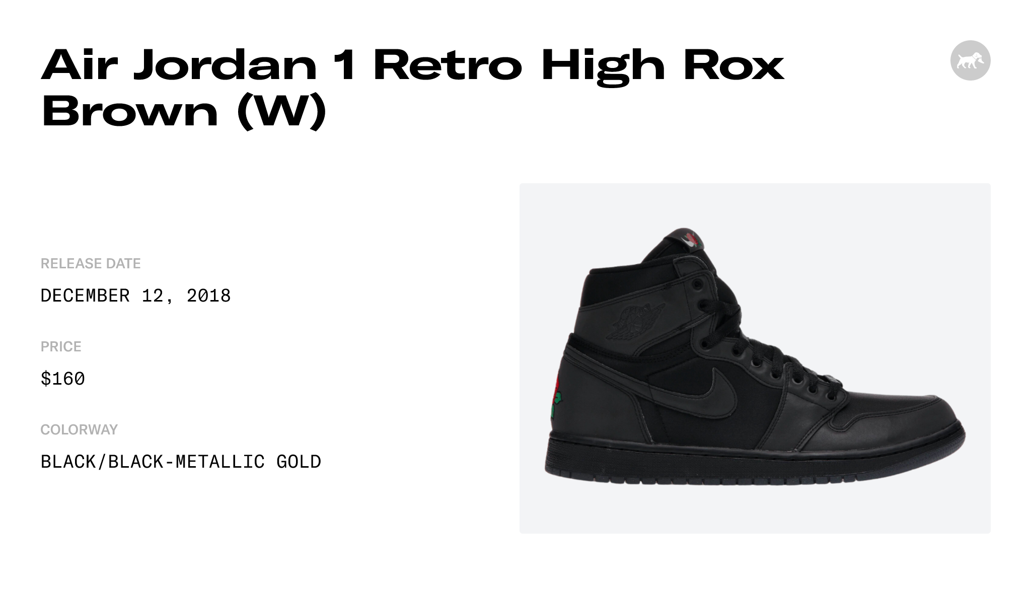 Air Jordan 1 Retro High Rox Brown (W) - BV1576-001