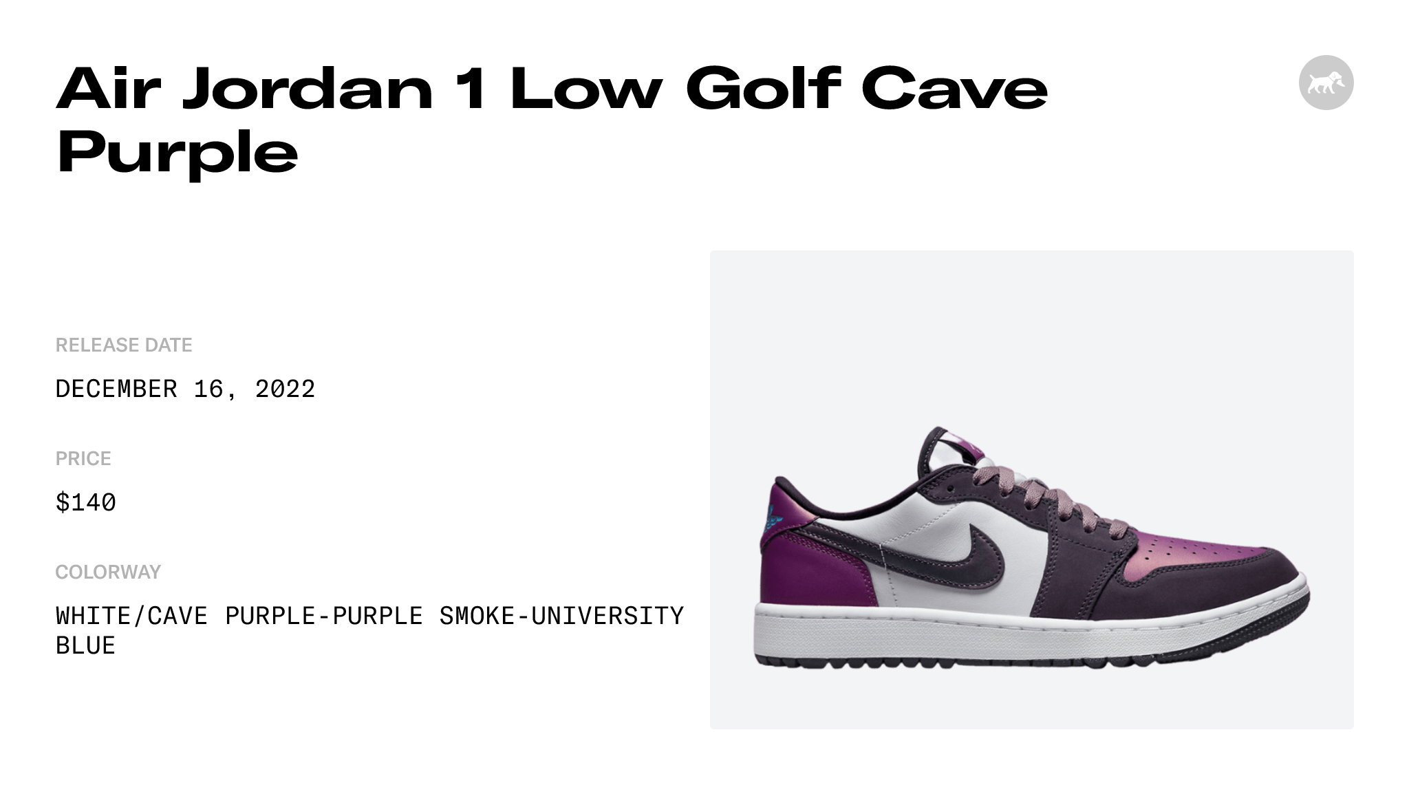 Air Jordan 1 Low Golf Cave Purple - DZ9787-155 Raffles & Where to Buy