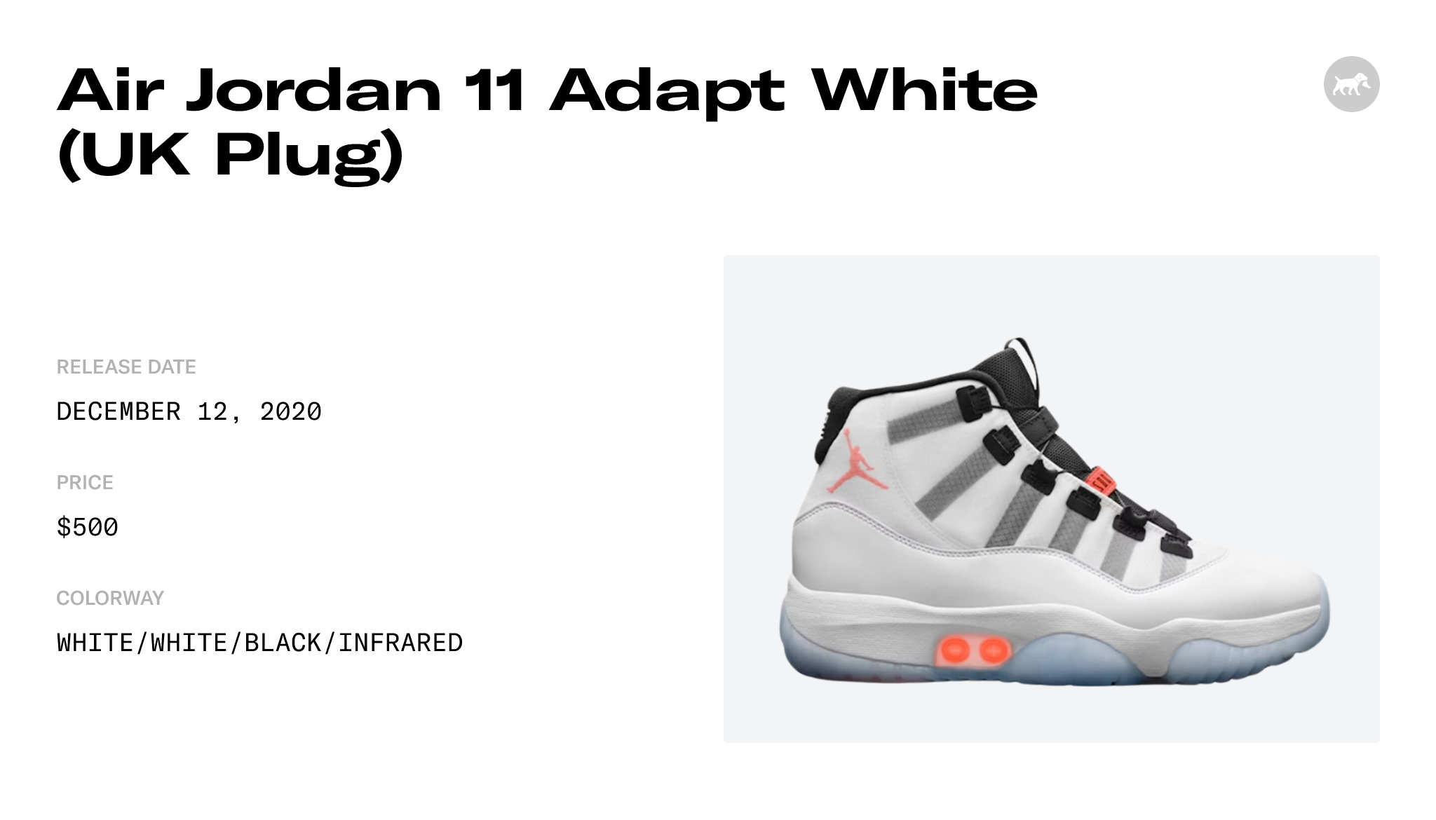 Air Jordan 11 Adapt White (UK Plug) - DD3526-100 Raffles & Where to Buy