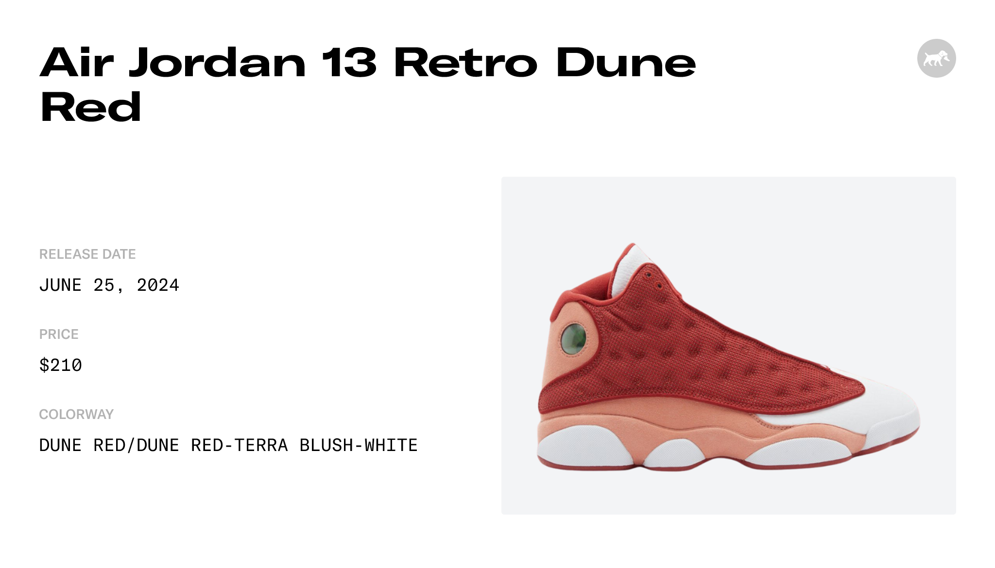 Air Jordan 13 Retro Dune Red - DJ5982-601 Raffles & Where to Buy