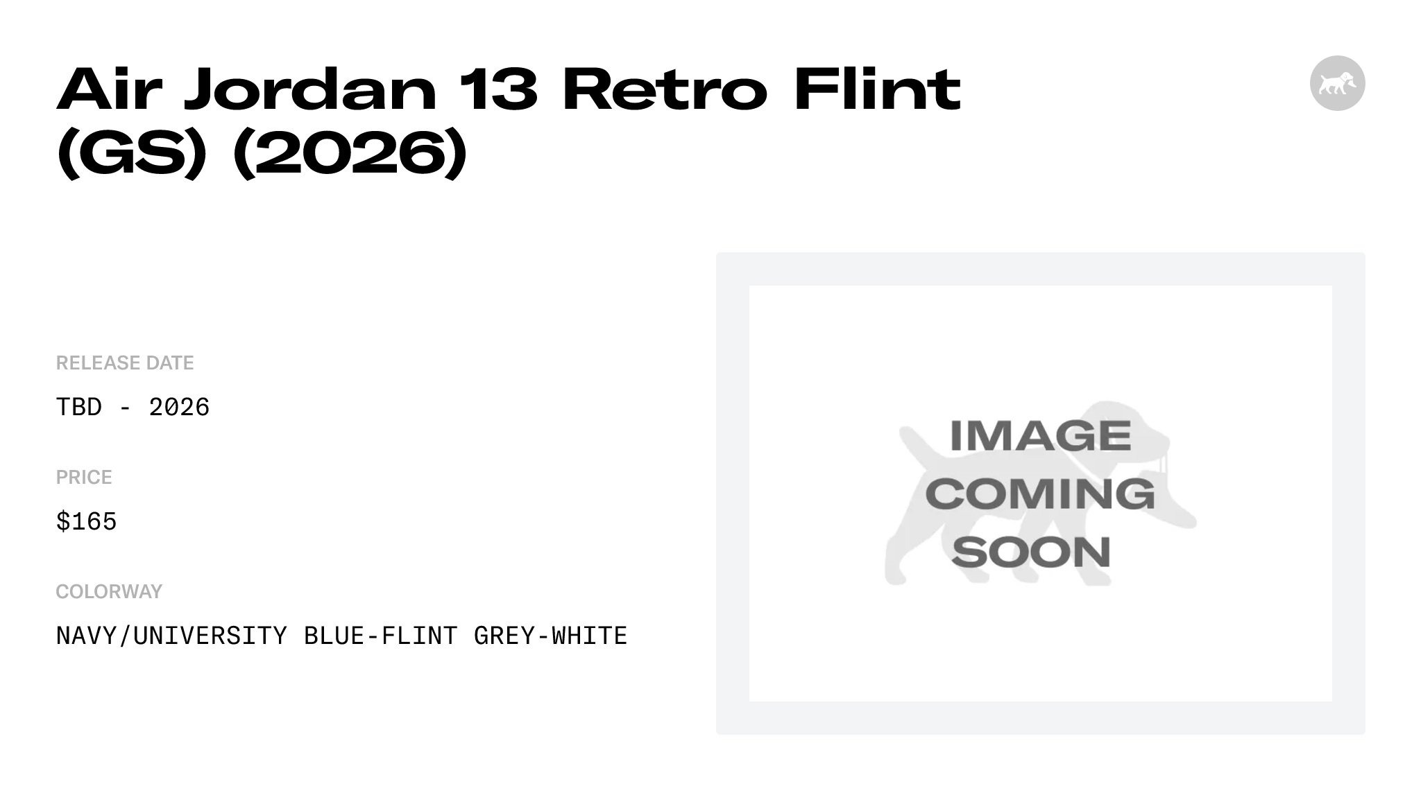 Air Jordan 13 Retro Flint (GS) (2026) - DJ3003-400 Release Info