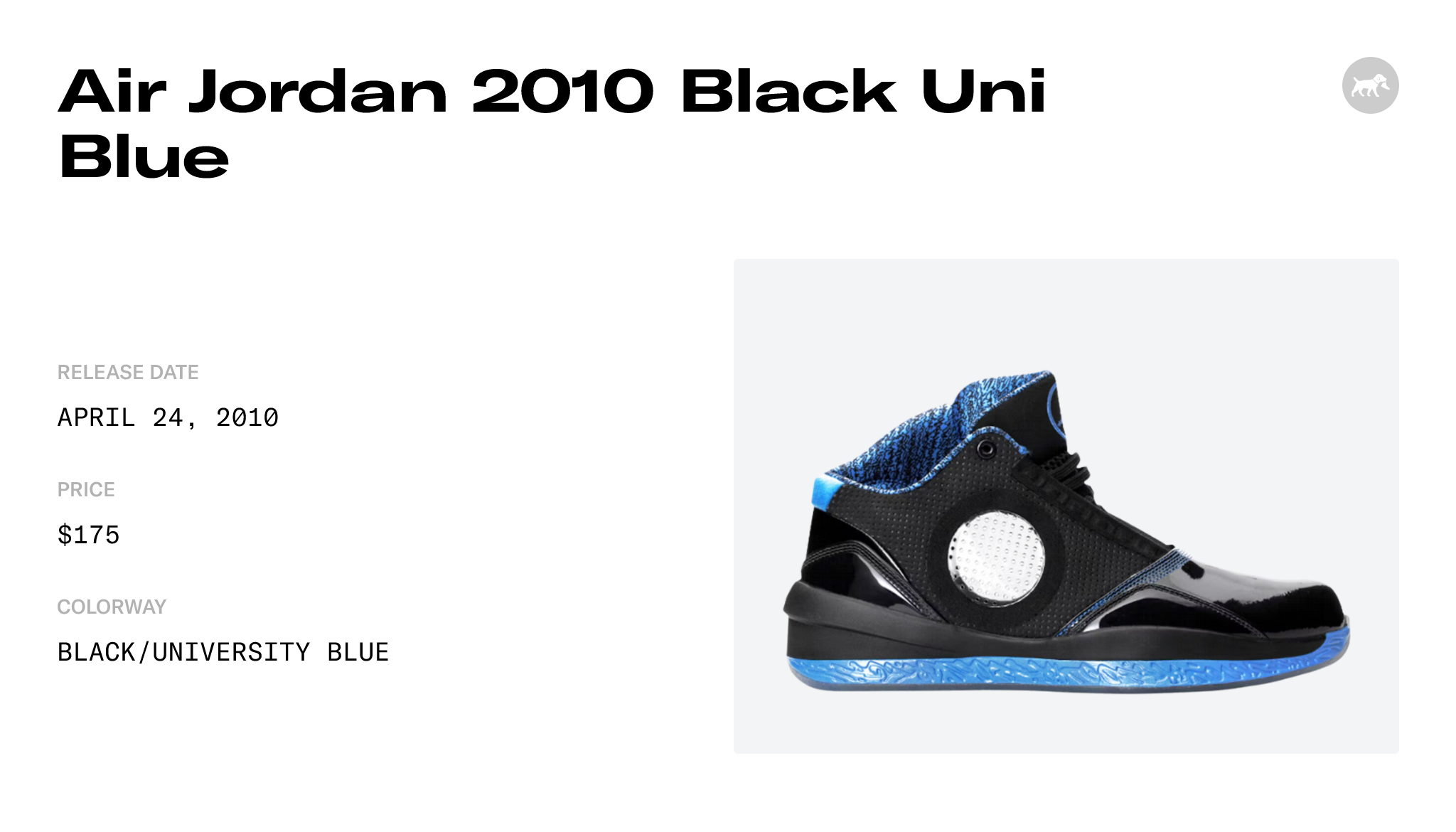 Air Jordan 2010 Black Uni Blue - 387358-003 Raffles & Where to Buy