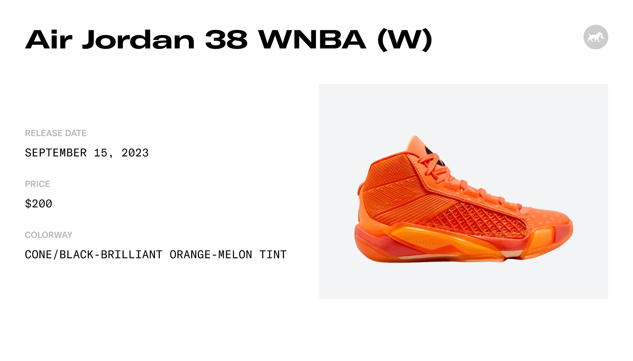 Air Jordan 38 WNBA (W) - FQ9008-800 Raffles & Where to Buy