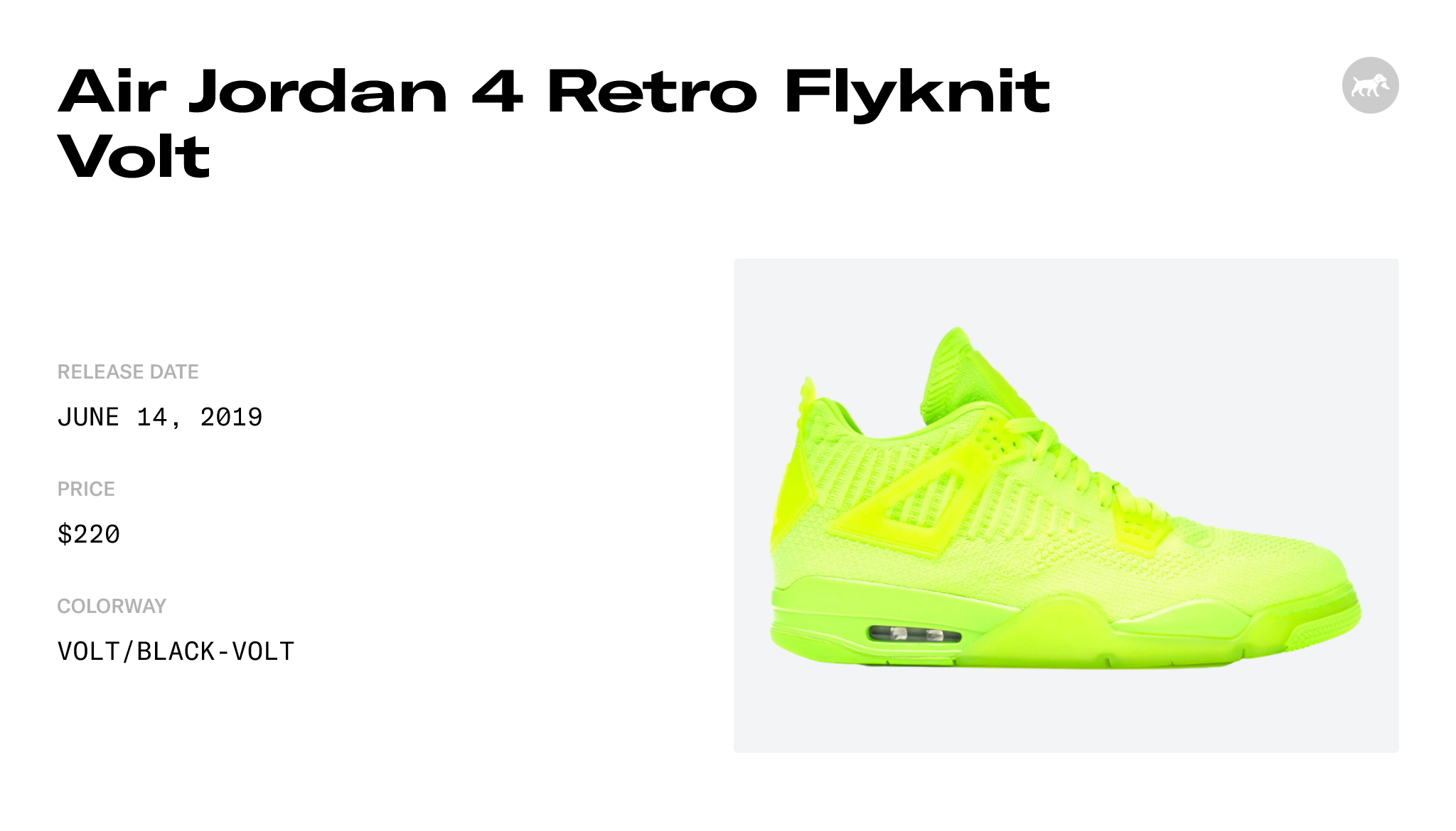Air Jordan 4 Retro Flyknit Volt - AQ3559-700 Raffles & Where to Buy