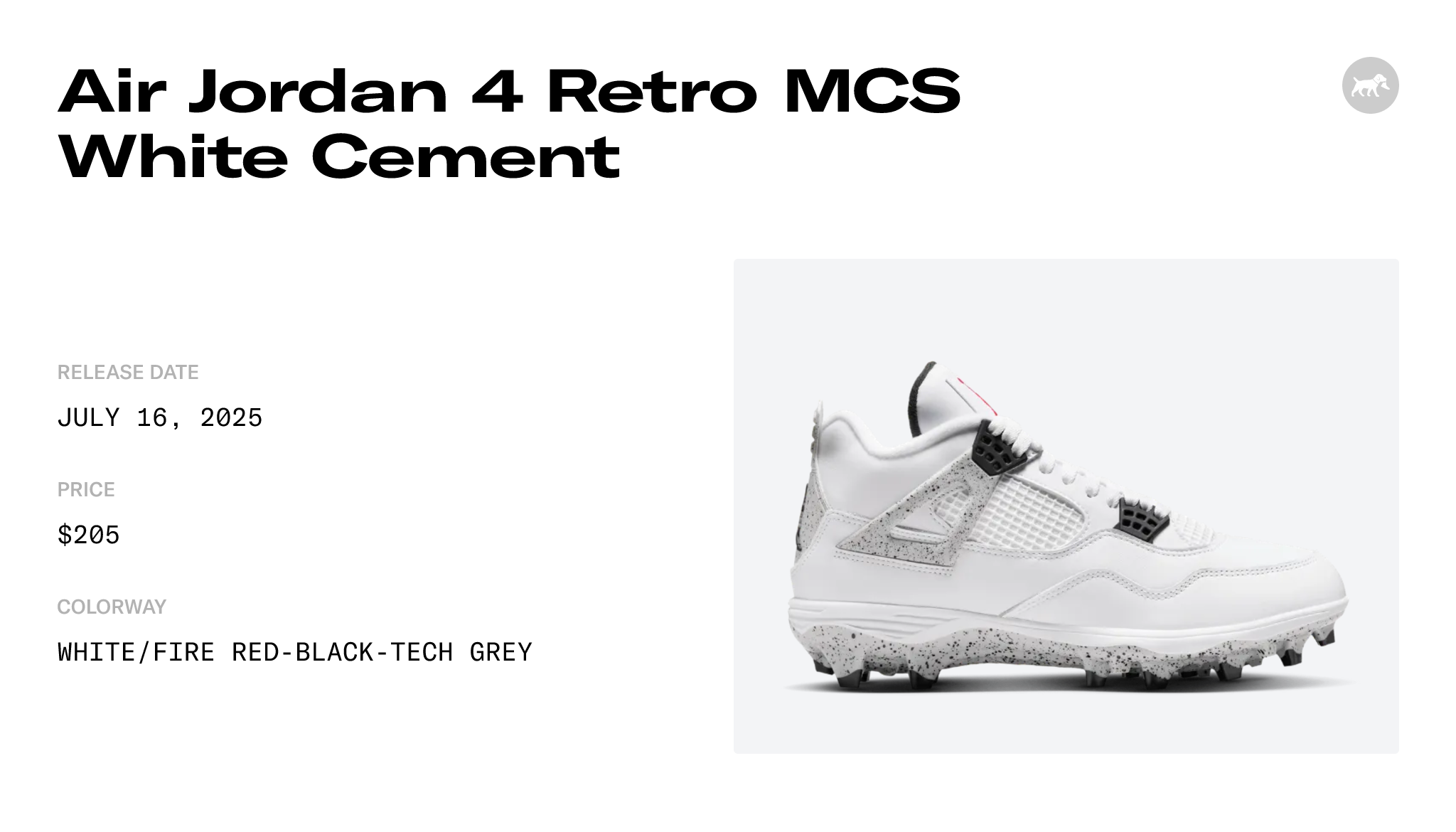 Air Jordan 4 Retro MCS White Cement - HQ0209-106 Raffles & Where to Buy