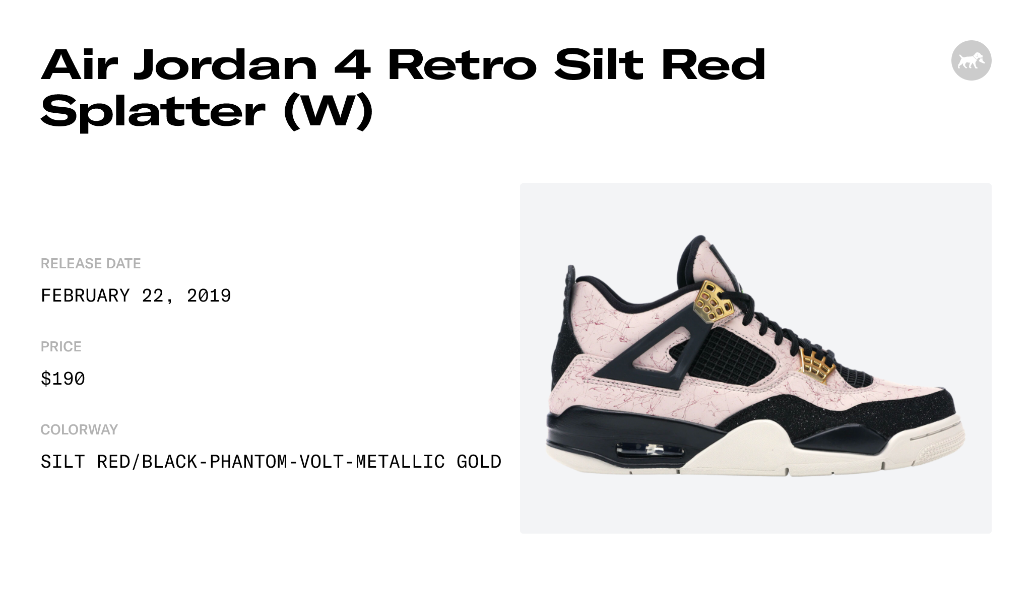 Air Jordan 4 Retro Silt Red Splatter (W) - AQ9129-601