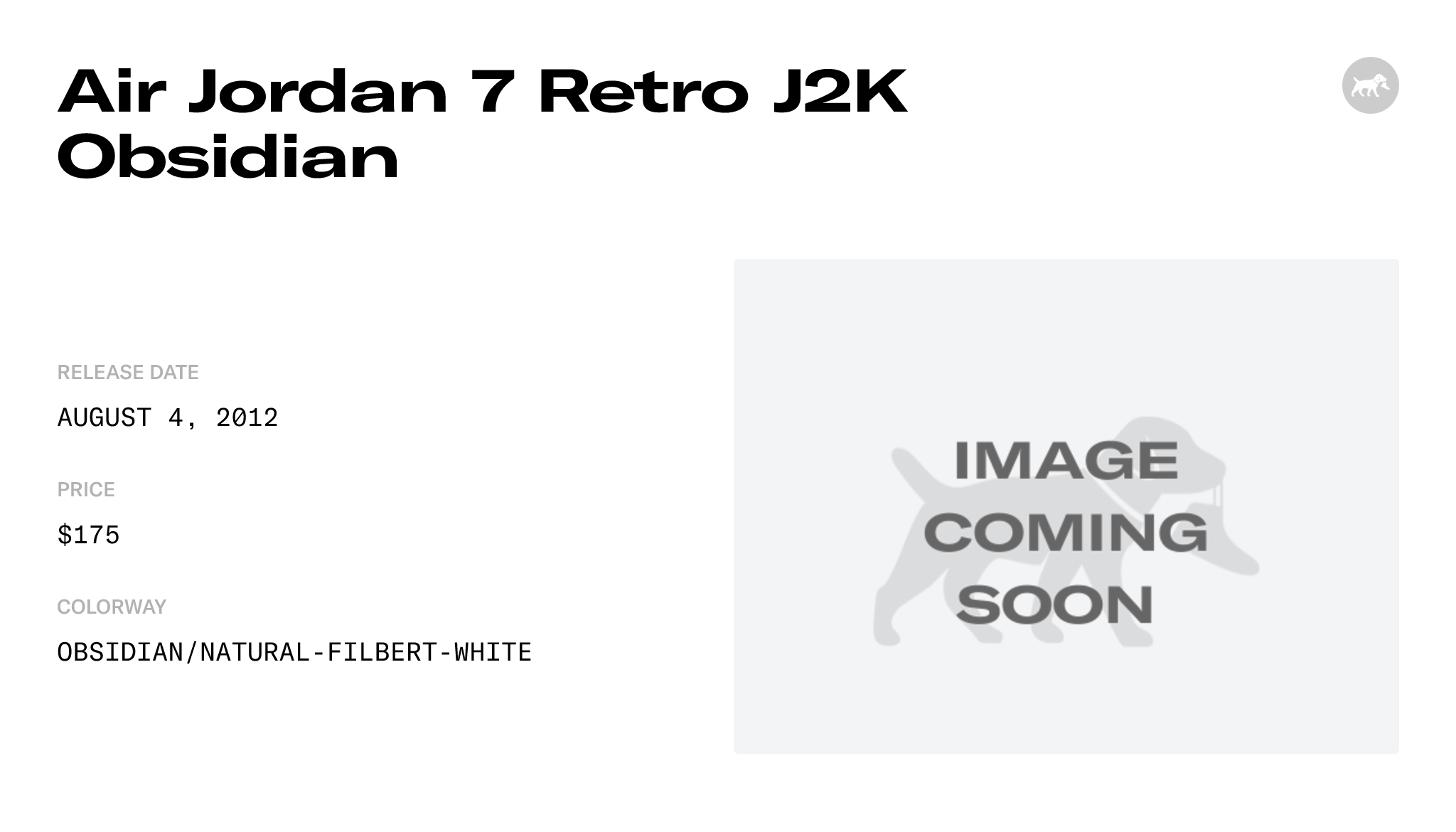 Air Jordan 7 Retro J2K Obsidian - 543560-415 Raffles & Where to Buy