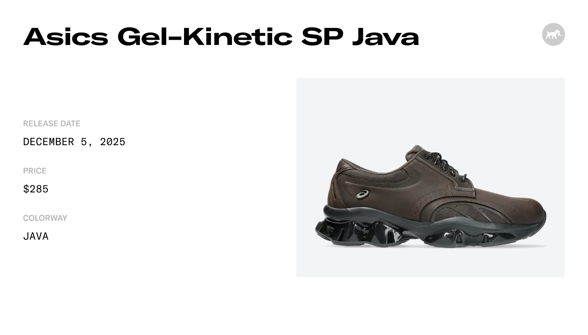 Asics Gel-Kinetic SP Java - 1203B056-200 Release Info