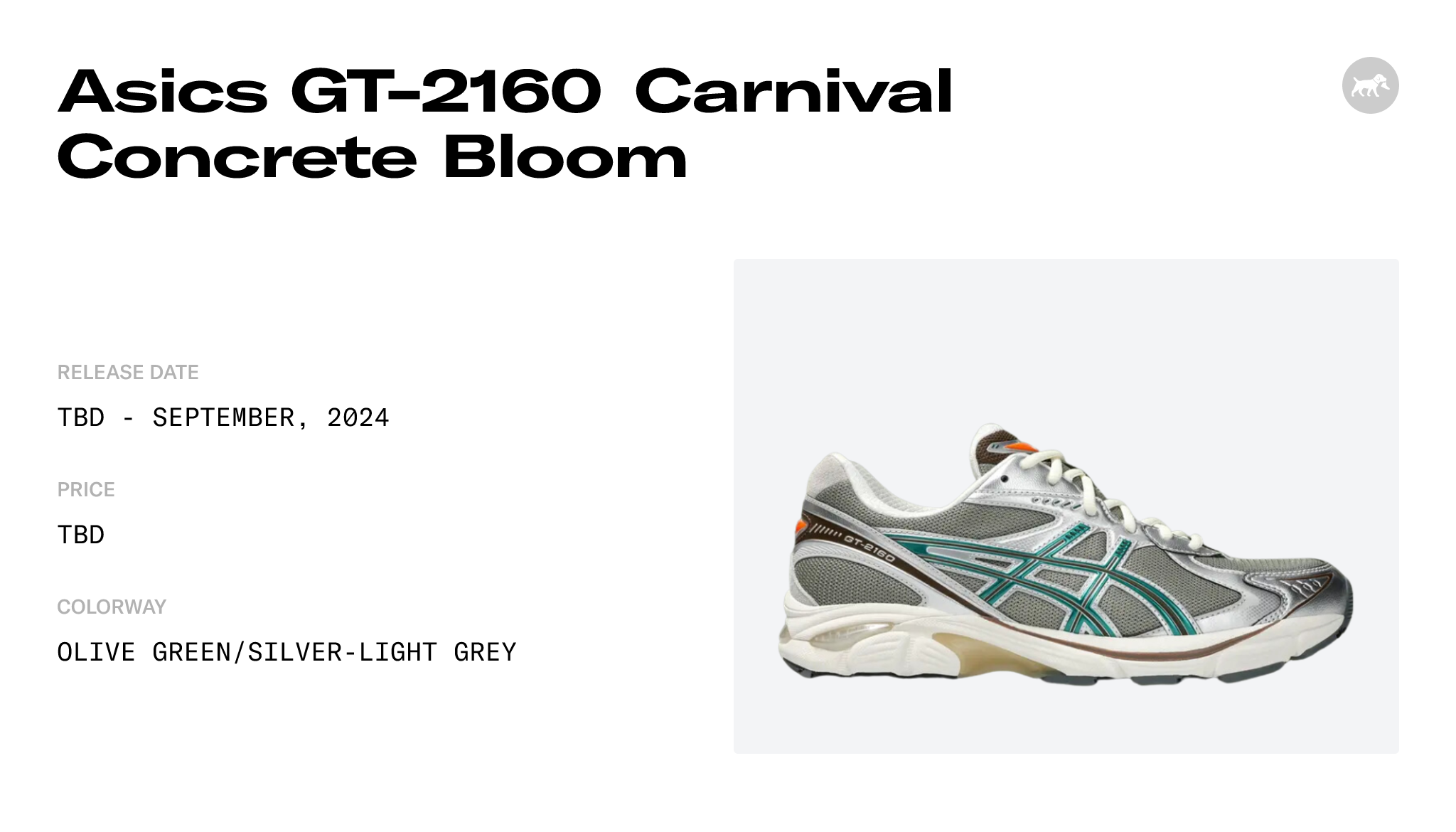Asics GT-2160 Carnival Concrete Bloom Release Info