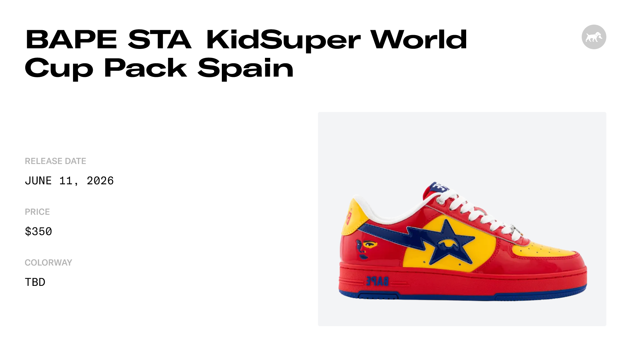 BAPE STA KidSuper World Cup Pack Spain Raffles & Where to Buy