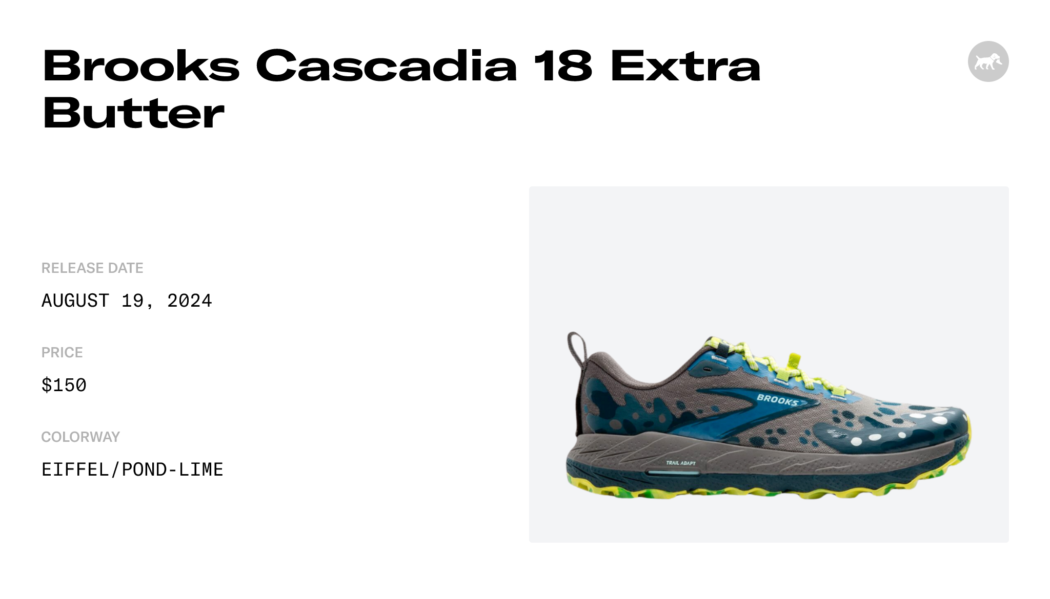 Brooks Cascadia 18 Extra Butter - 110469-250 Raffles & Where to Buy