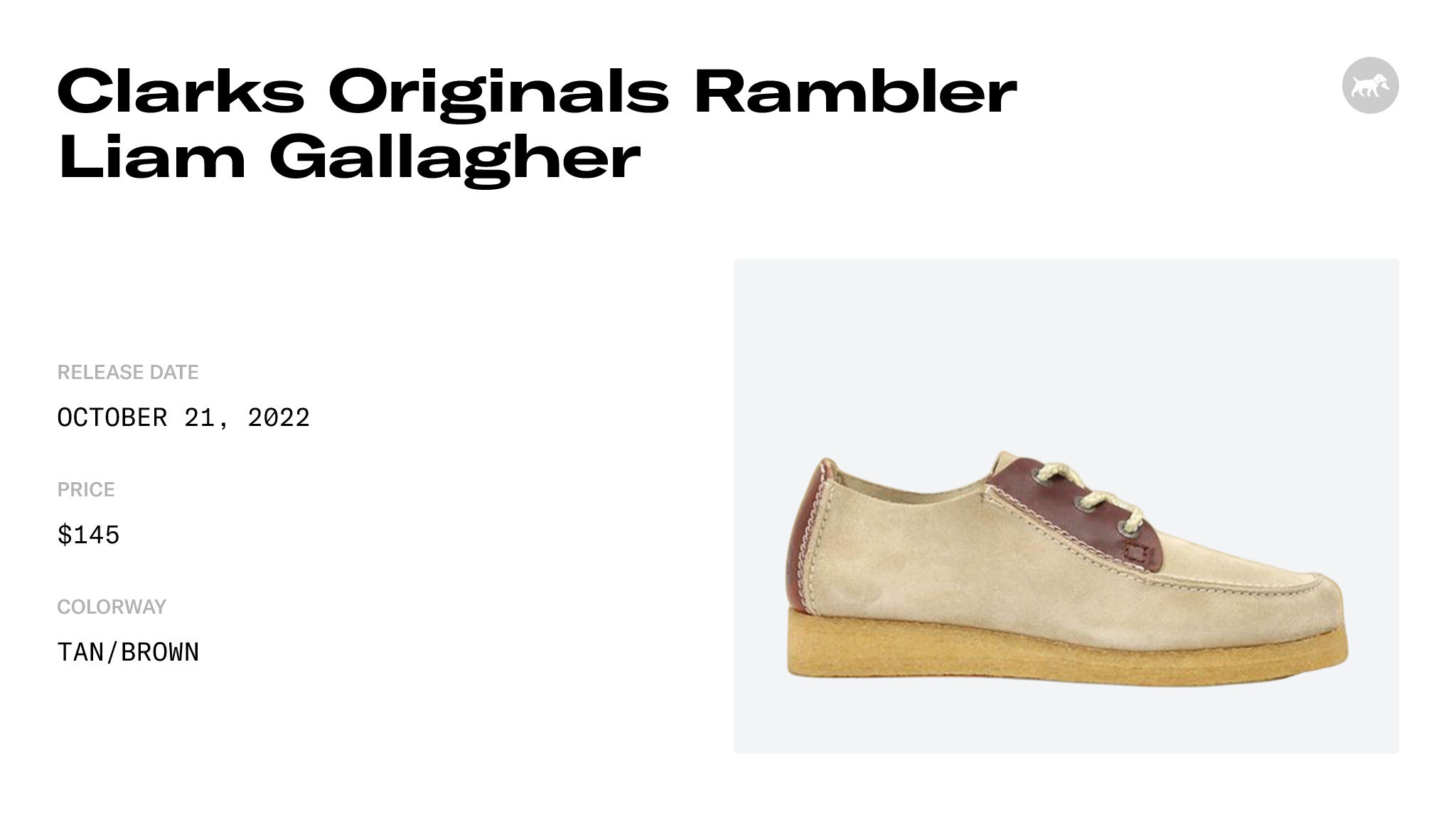 Clarks Originals Rambler Liam Gallagher - 26155765