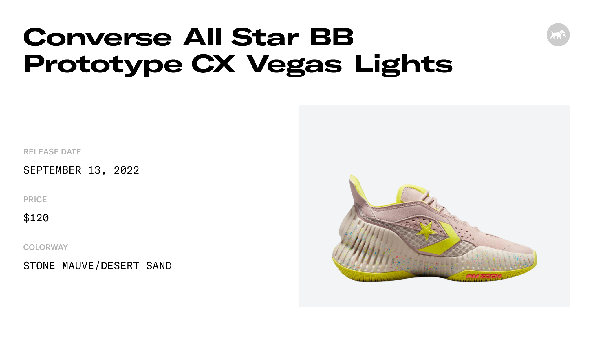 Converse All Star BB Prototype CX Vegas Lights - A02511C