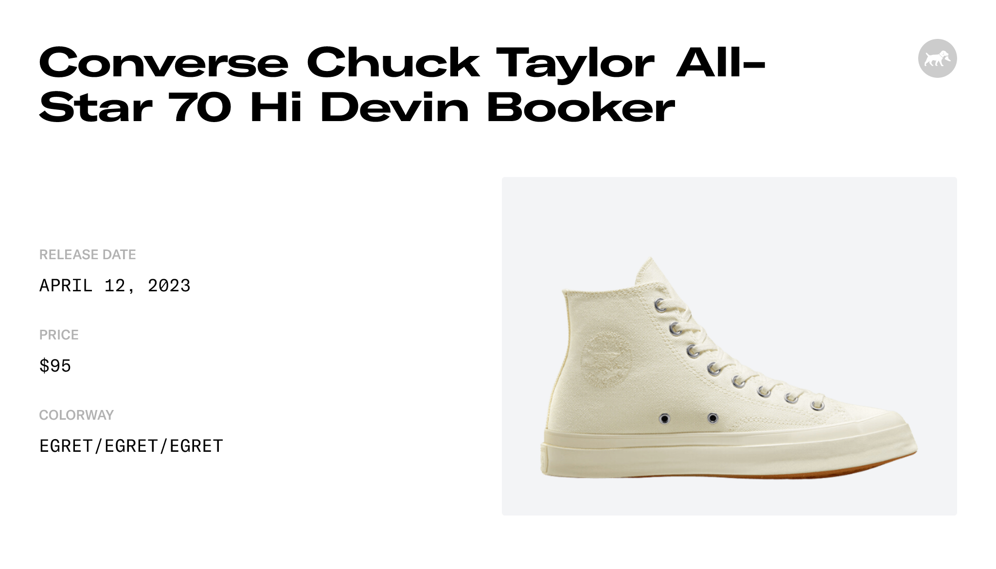 Converse Chuck Taylor All-Star 70 Hi Devin Booker - A05290C