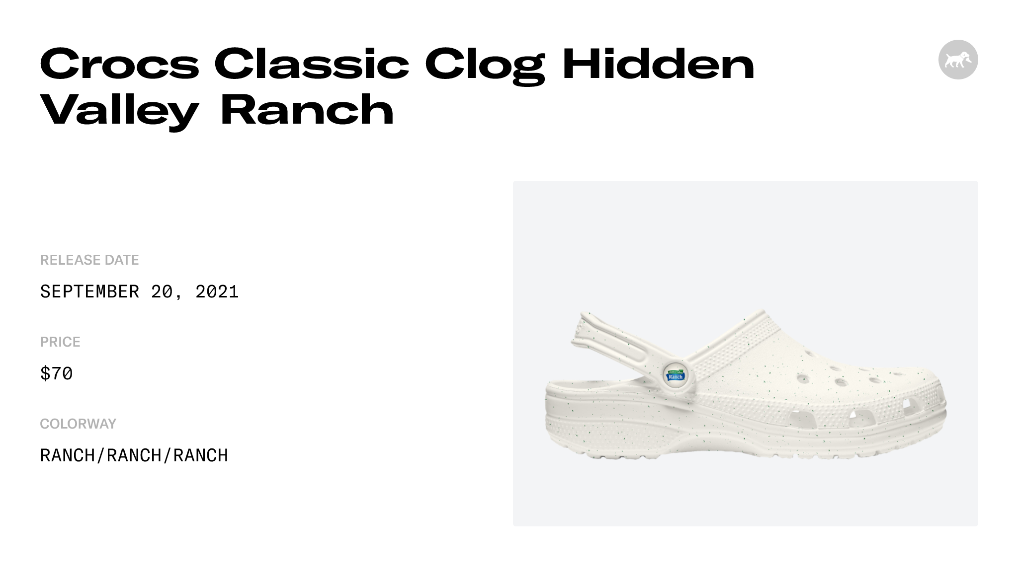 Crocs Classic Clog Hidden Valley Ranch - 207698-90H