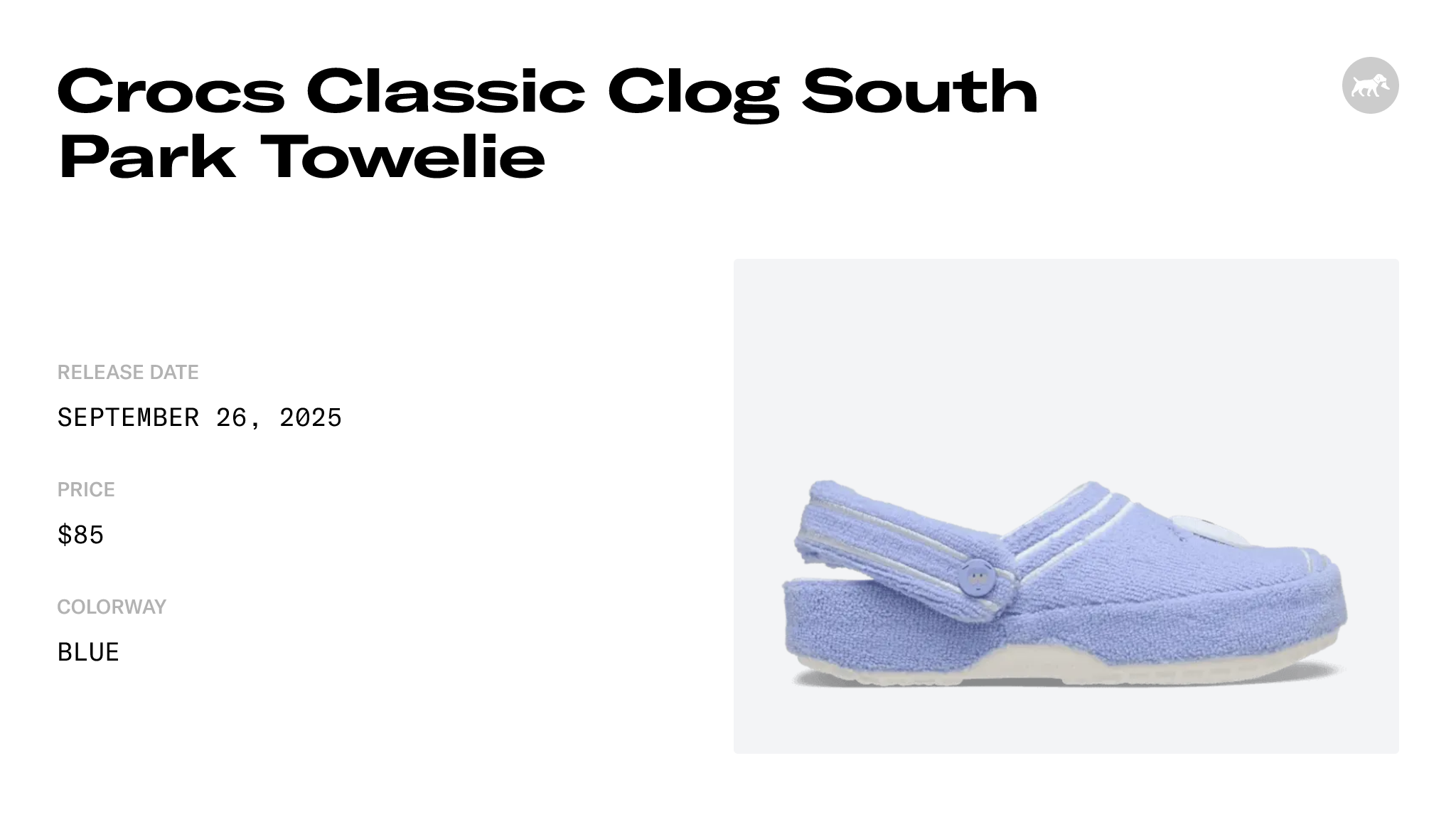 Crocs Classic Clog South Park Towelie - 211501-90H