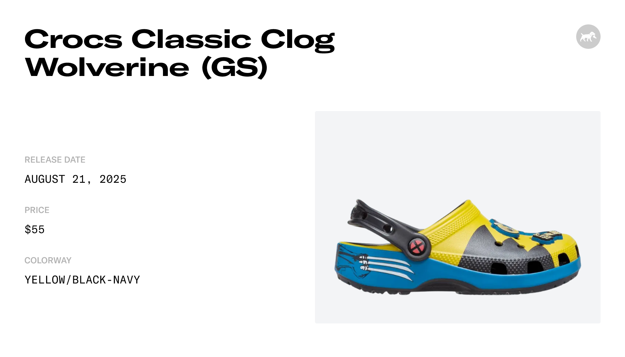 Crocs Classic Clog Wolverine (GS) - 211780-90H Release Info