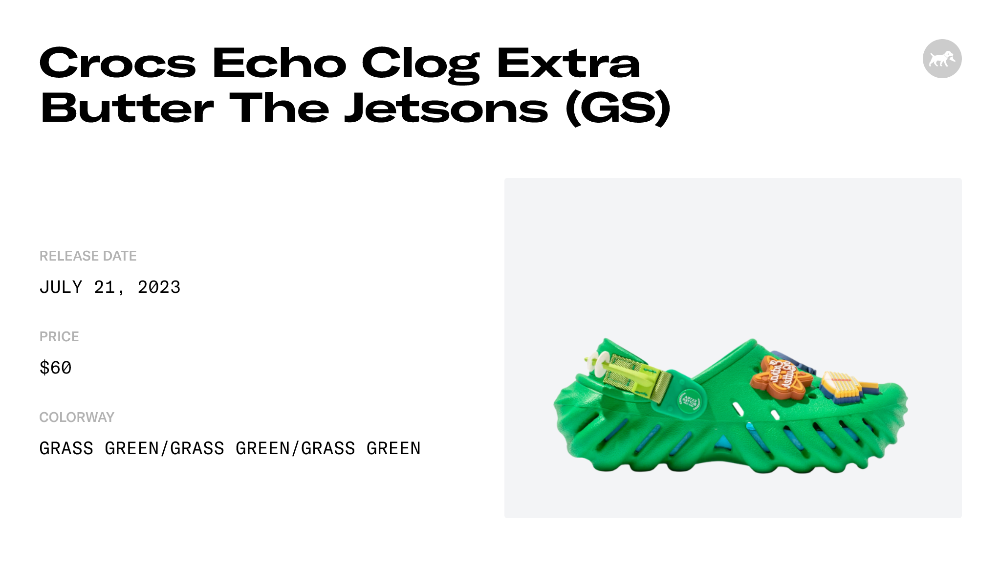 Crocs Echo Clog Extra Butter The Jetsons (GS) - 209308-3E8