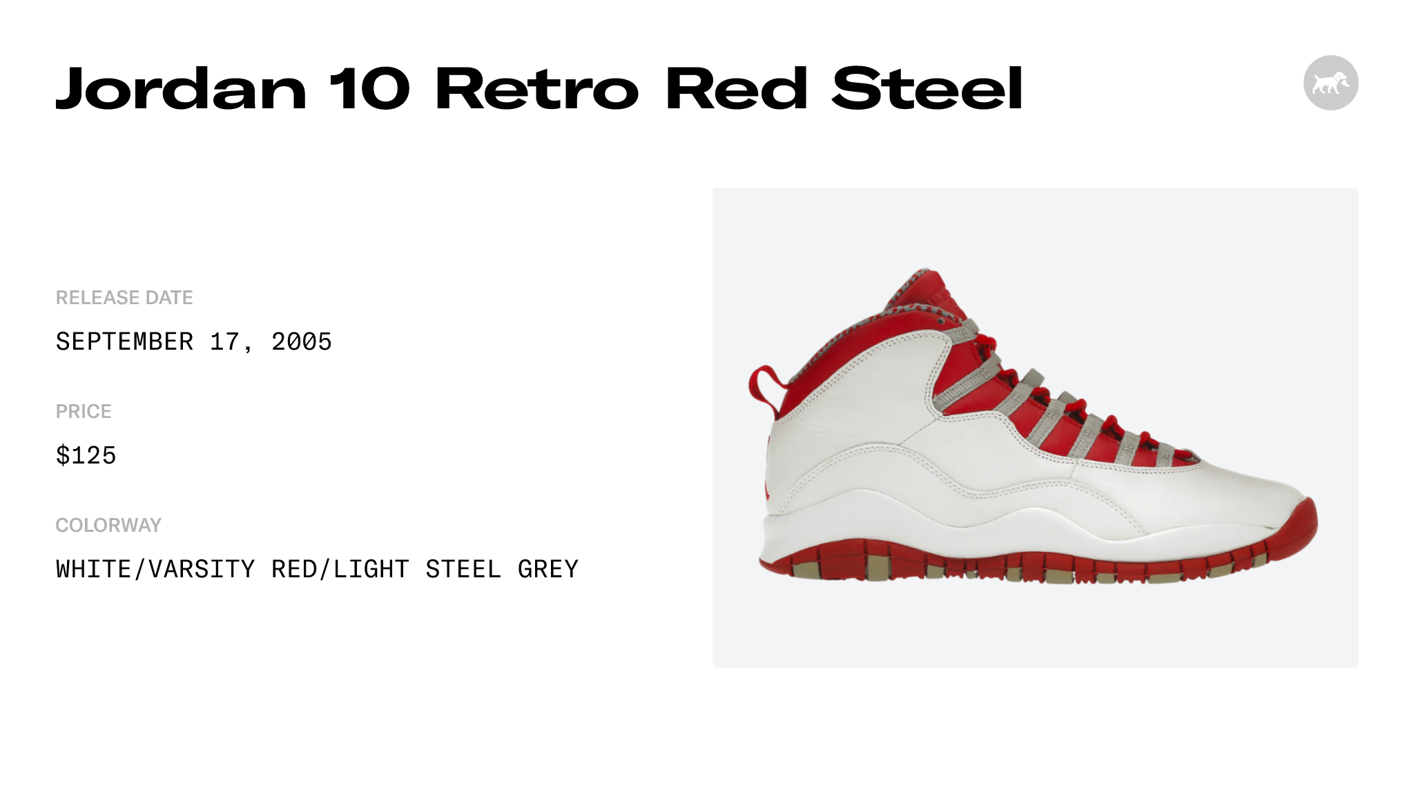 Jordan 10 Retro Red Steel - 310805-161 Raffles & Where to Buy