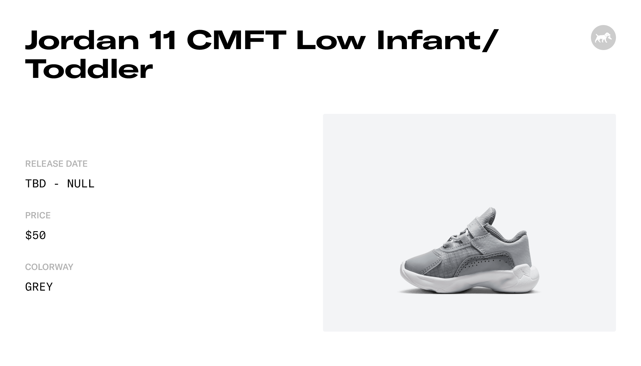 Jordan 11 CMFT Low Infant/Toddler - CZ0906-012 Release Info