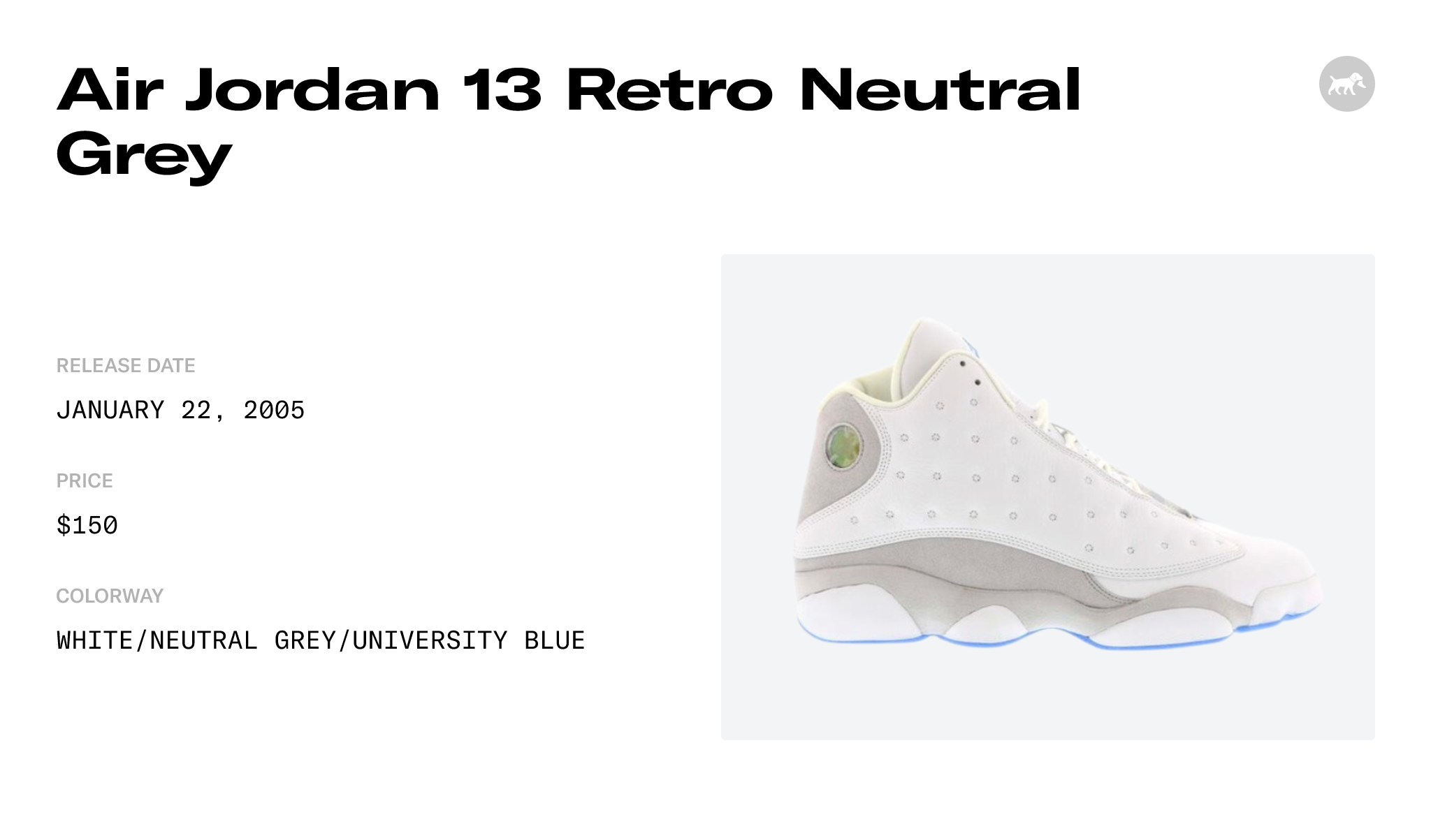 Air Jordan 13 Retro Neutral Grey - 310004-103 Raffles & Where to Buy